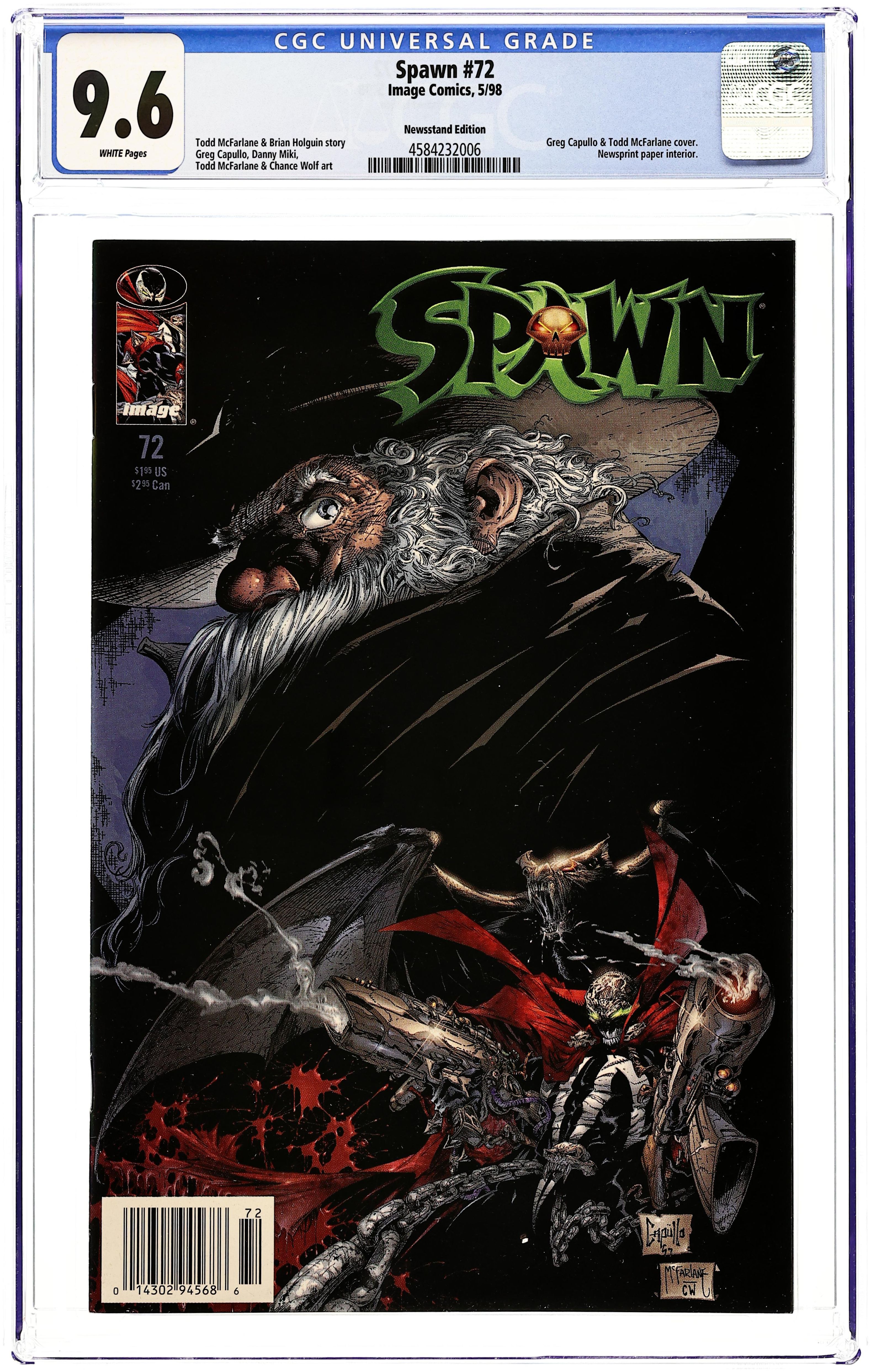 Spawn (1992 Image) 72N CGC 9.6