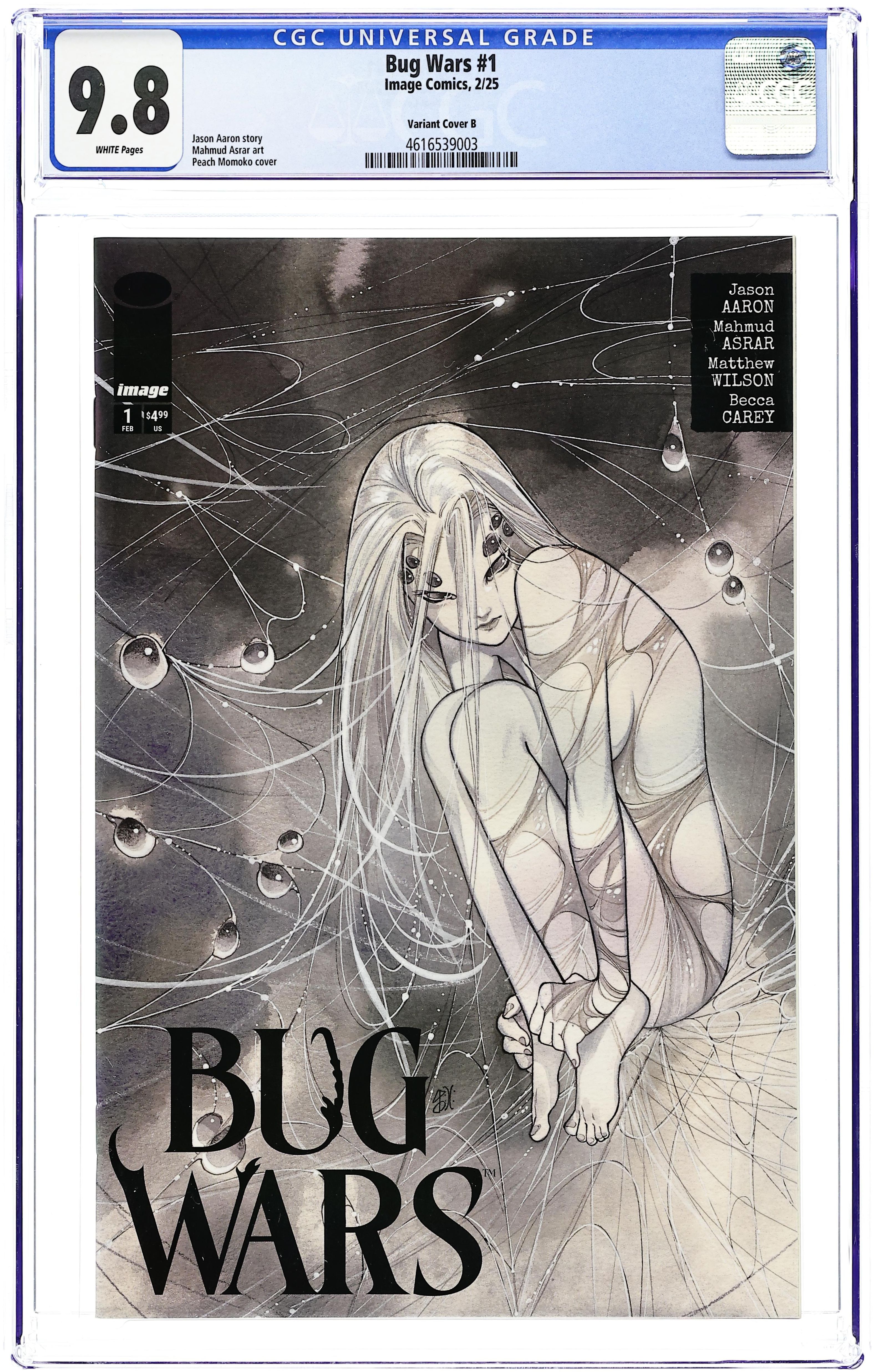 Bug Wars (2025 Image) comic books graded by CGC