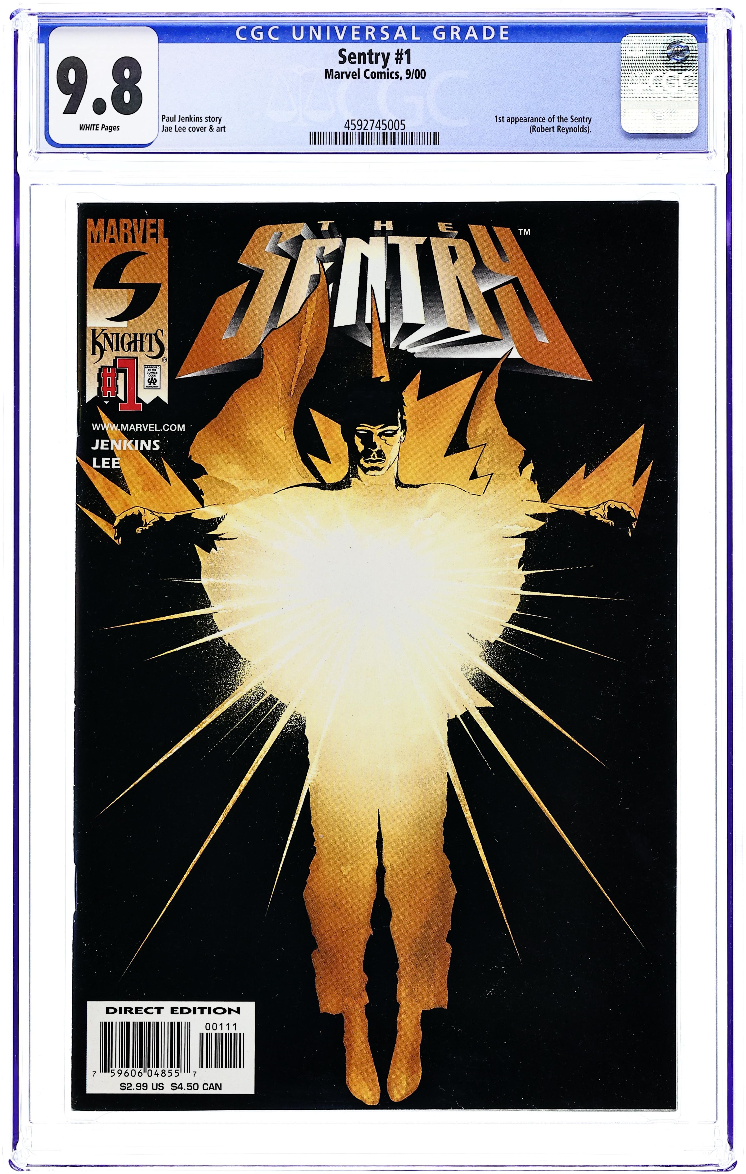 Sentry (2000 1st Series) 1A CGC 9.8