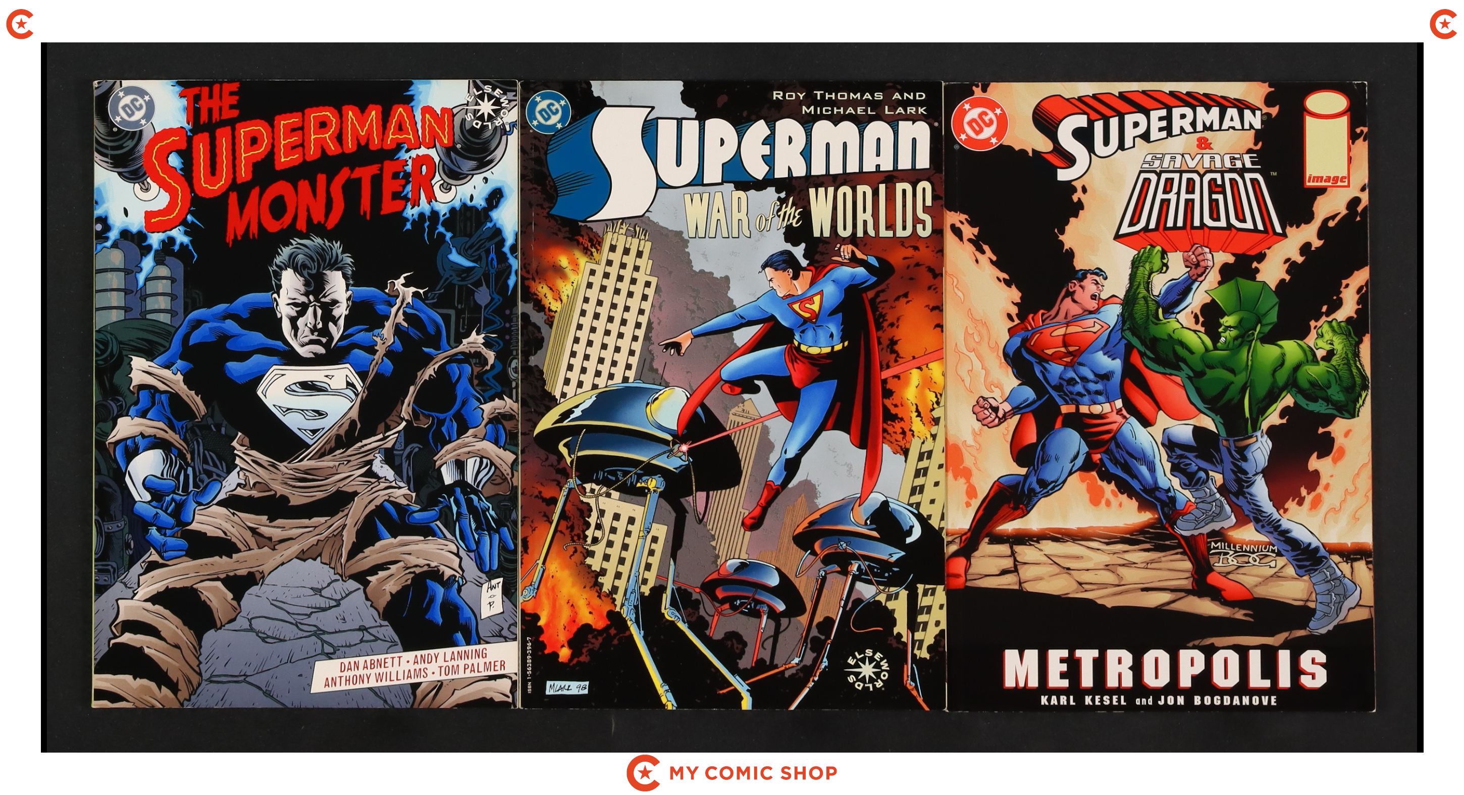 Superman The Doomsday Wars Lot of 9