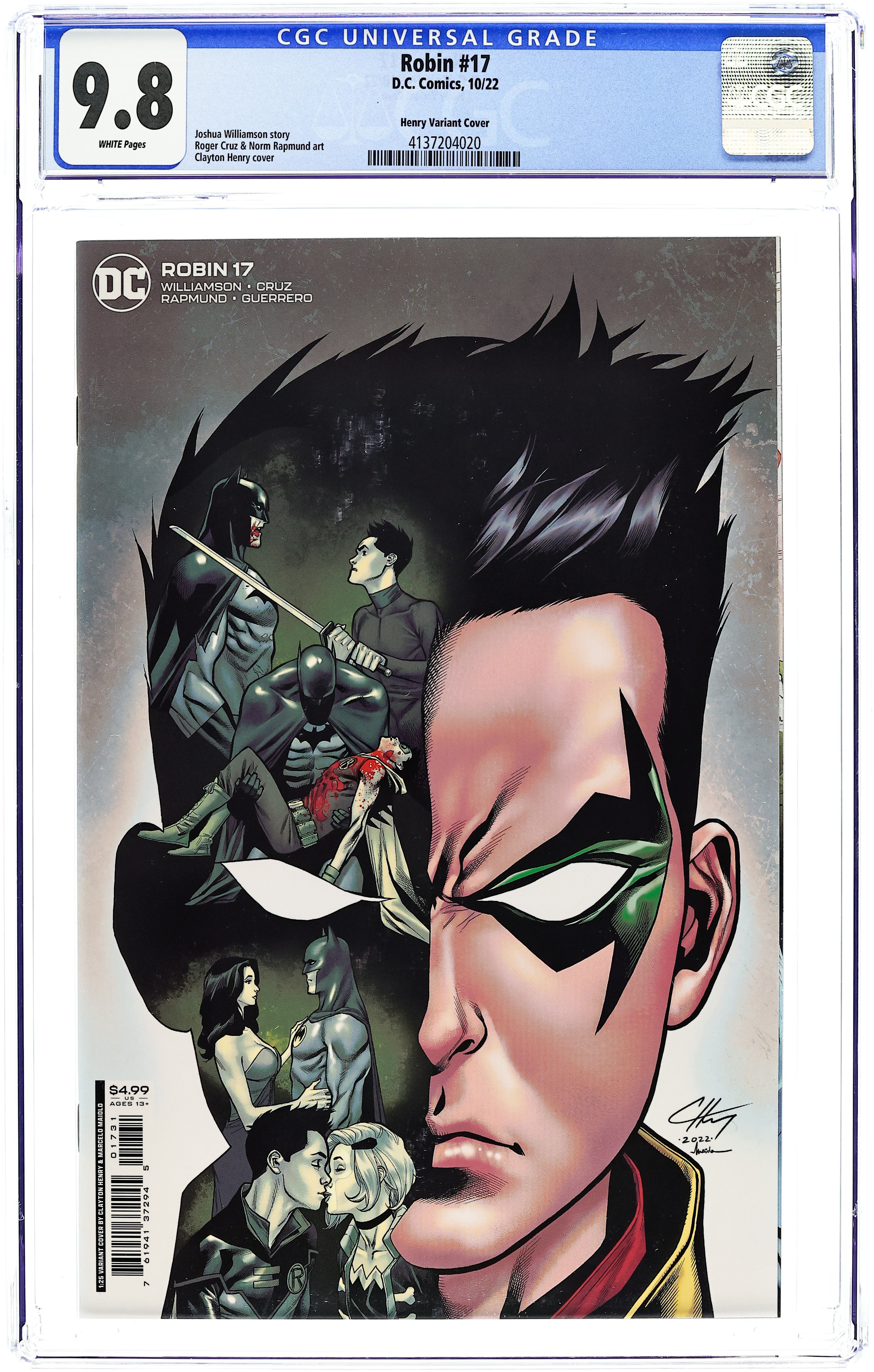 Robin (2021 DC) 17C CGC 9.8