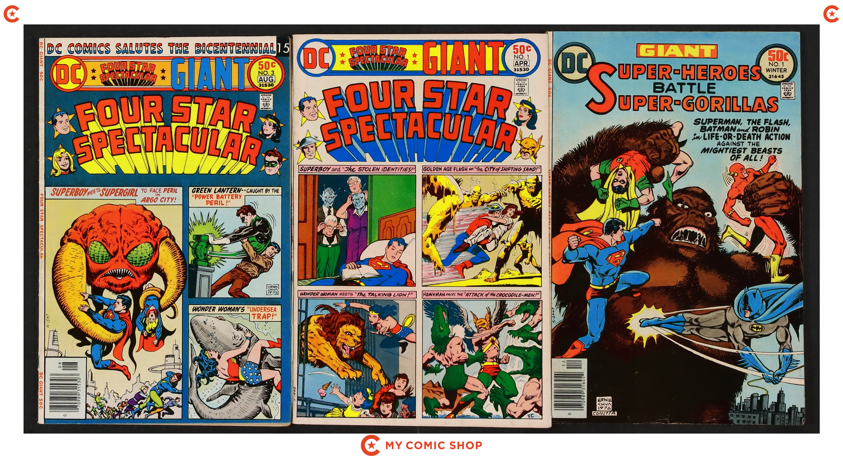 DC Giant Lot of 7