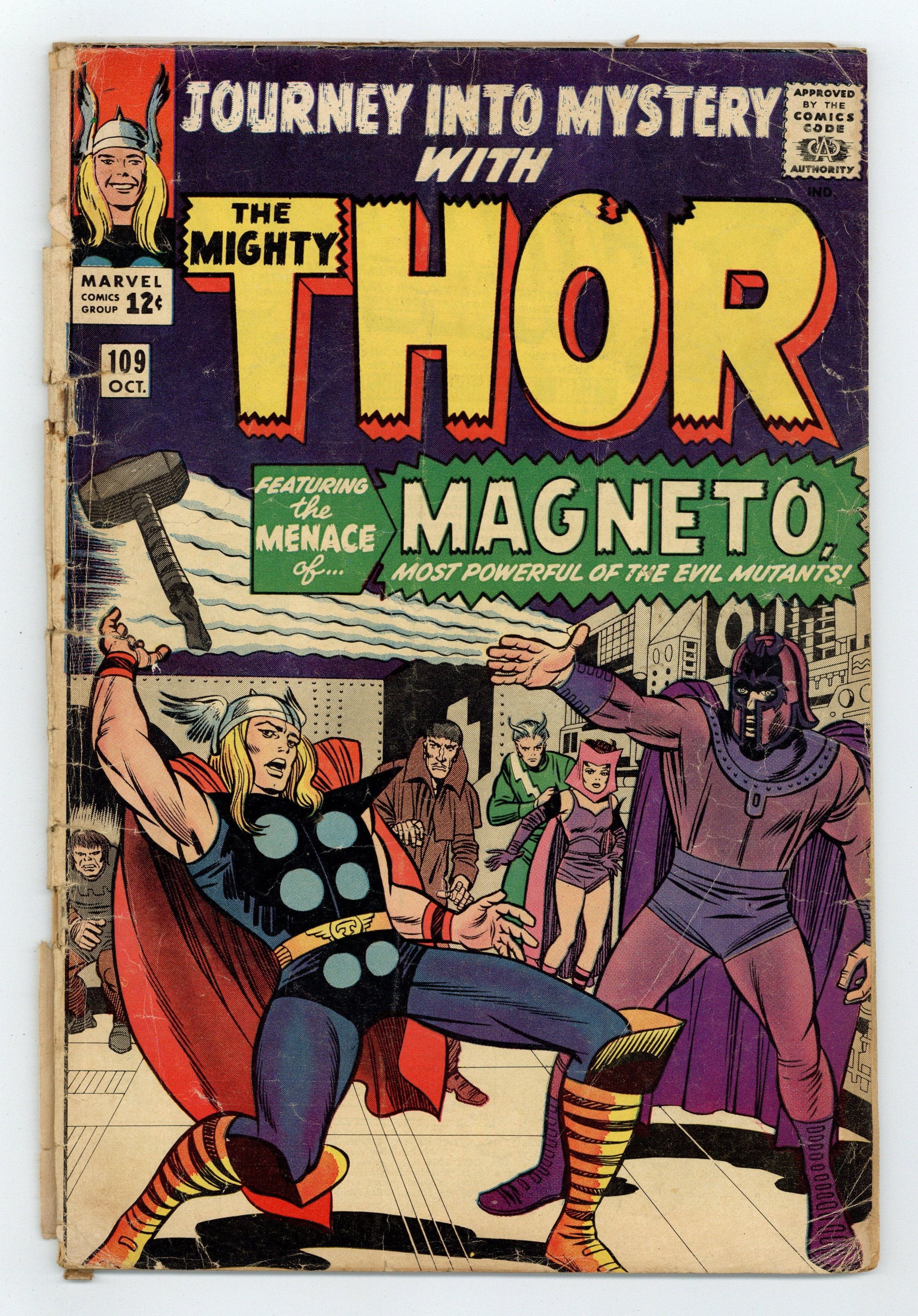 Thor (1962 Marvel 1st Series Journey Into Mystery) 109 FR 1.0