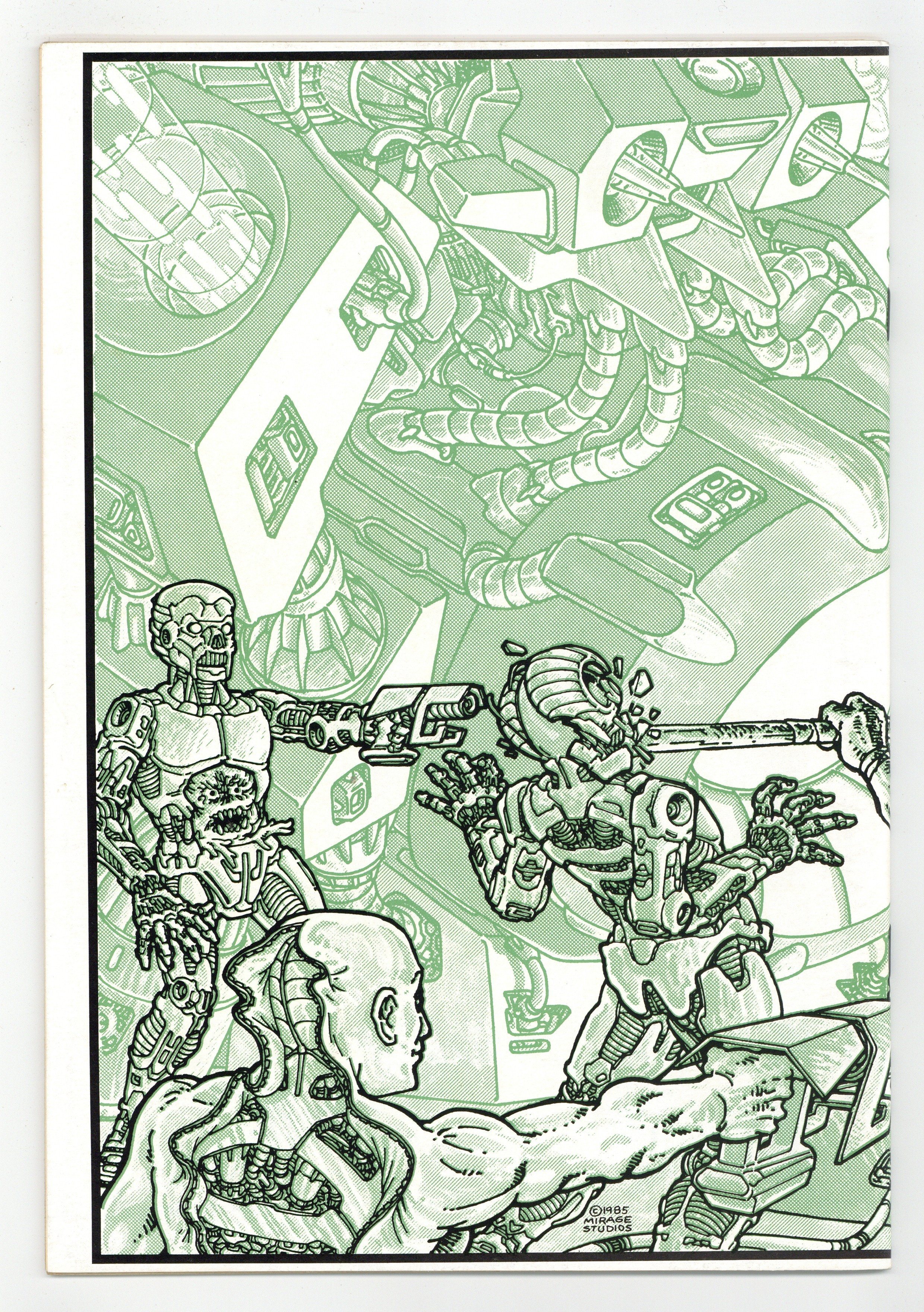 Teenage Mutant Ninja Turtles (1984 Mirage) 4 FN- 5.5