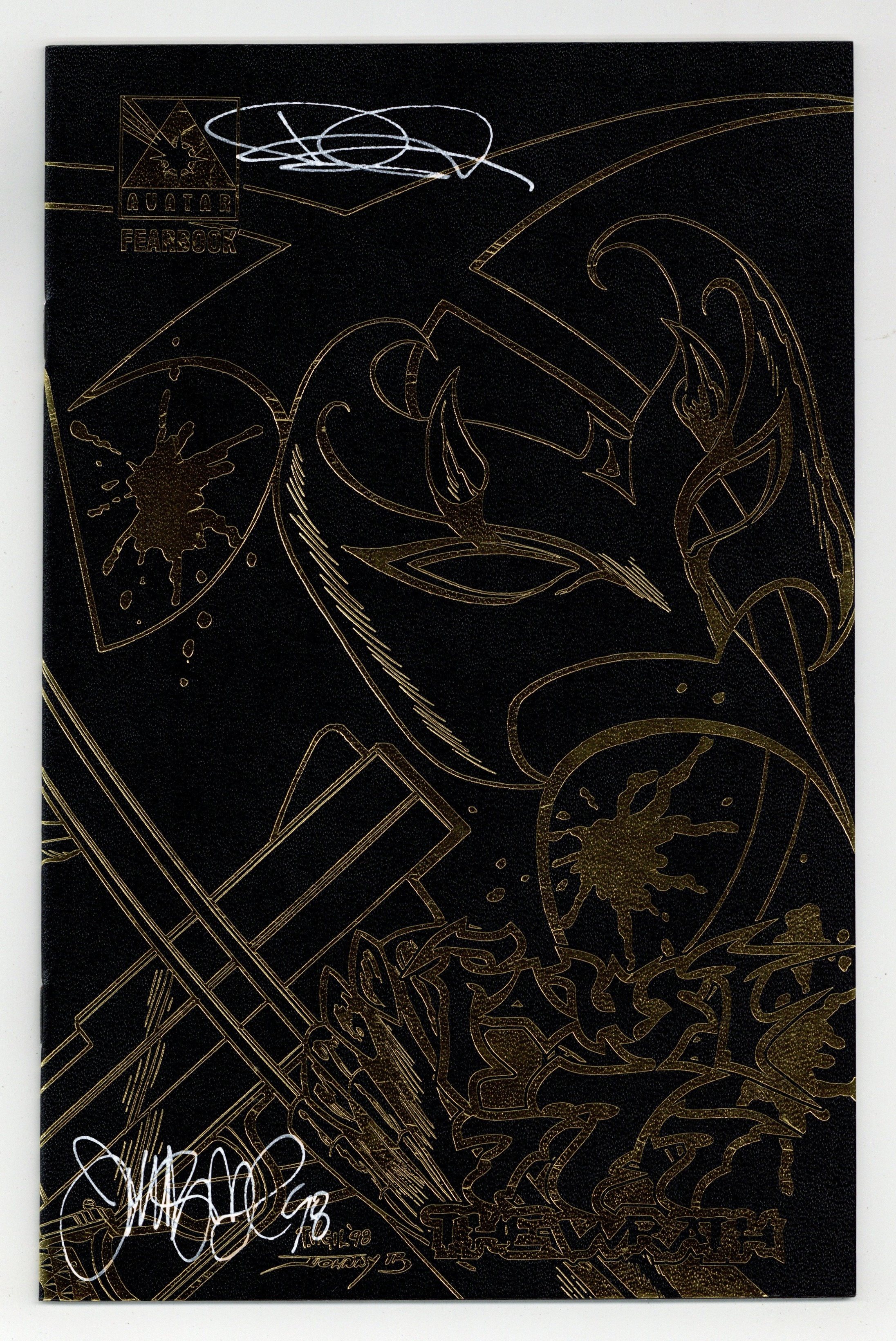 Faust 777 The Wrath Fearbook (1998) 1LEATHER NM 9.4