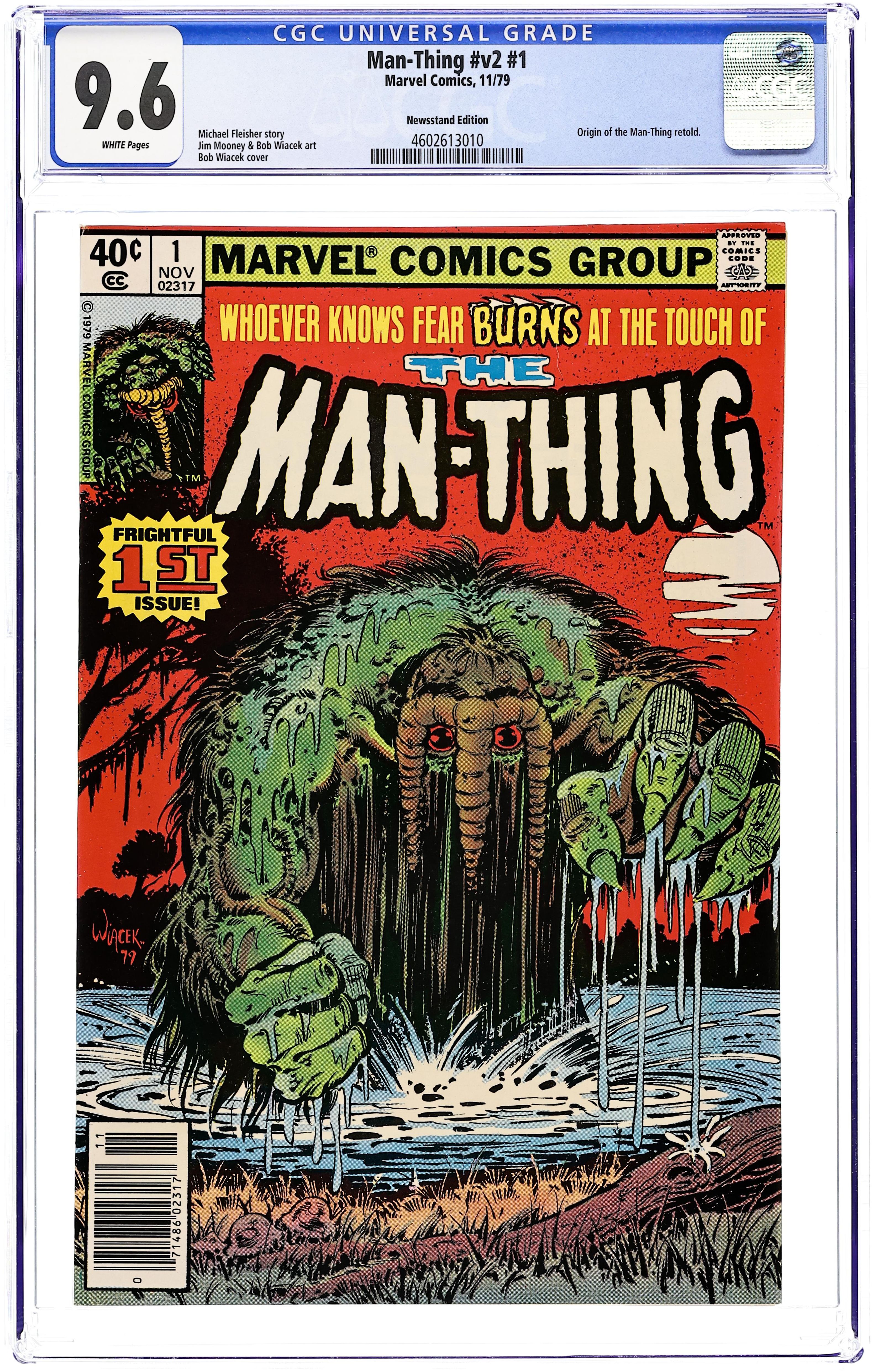Man-Thing (1979 2nd Series) 1N CGC 9.6