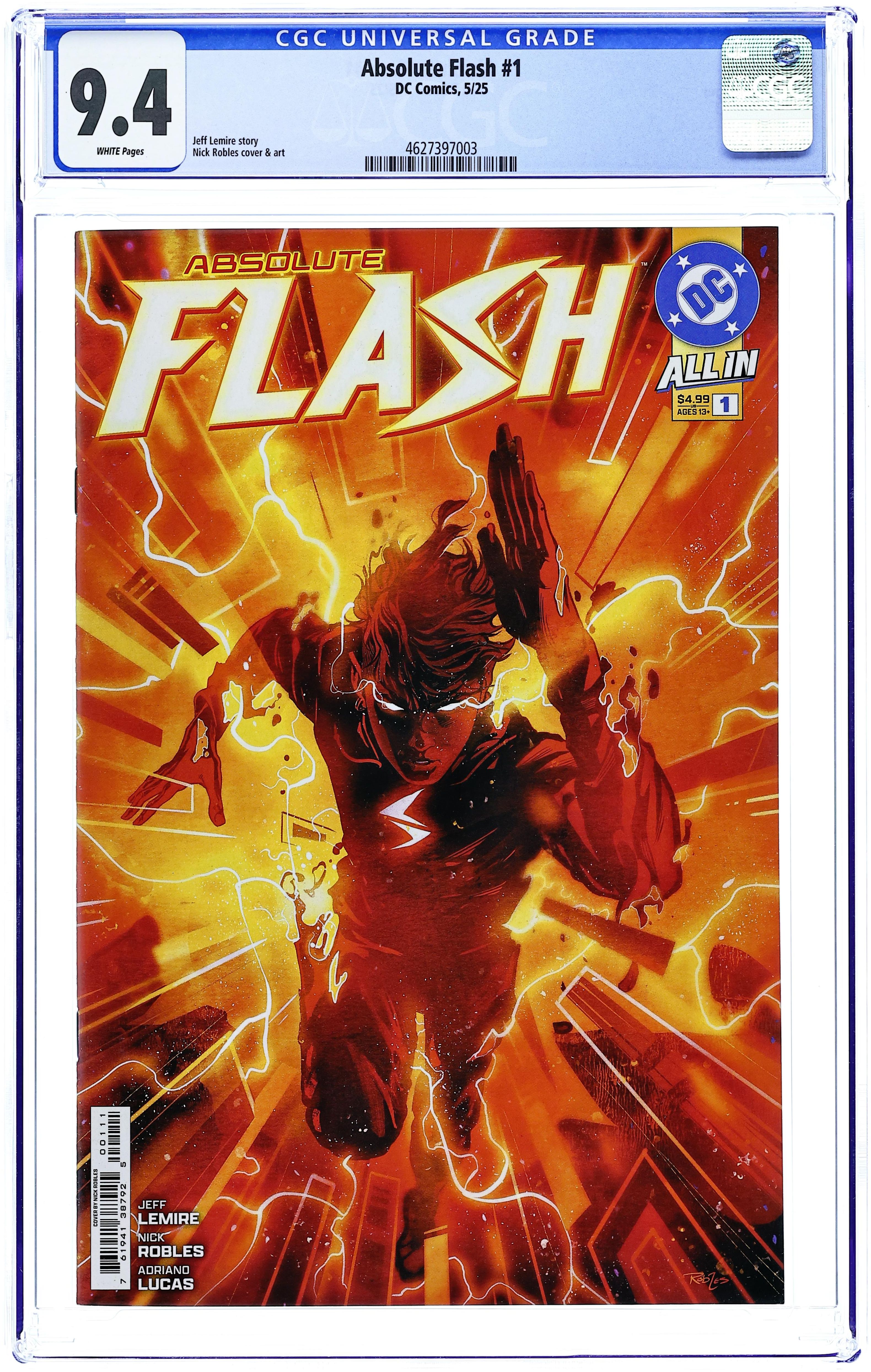 Absolute Flash (2025 DC) 1A CGC 9.4