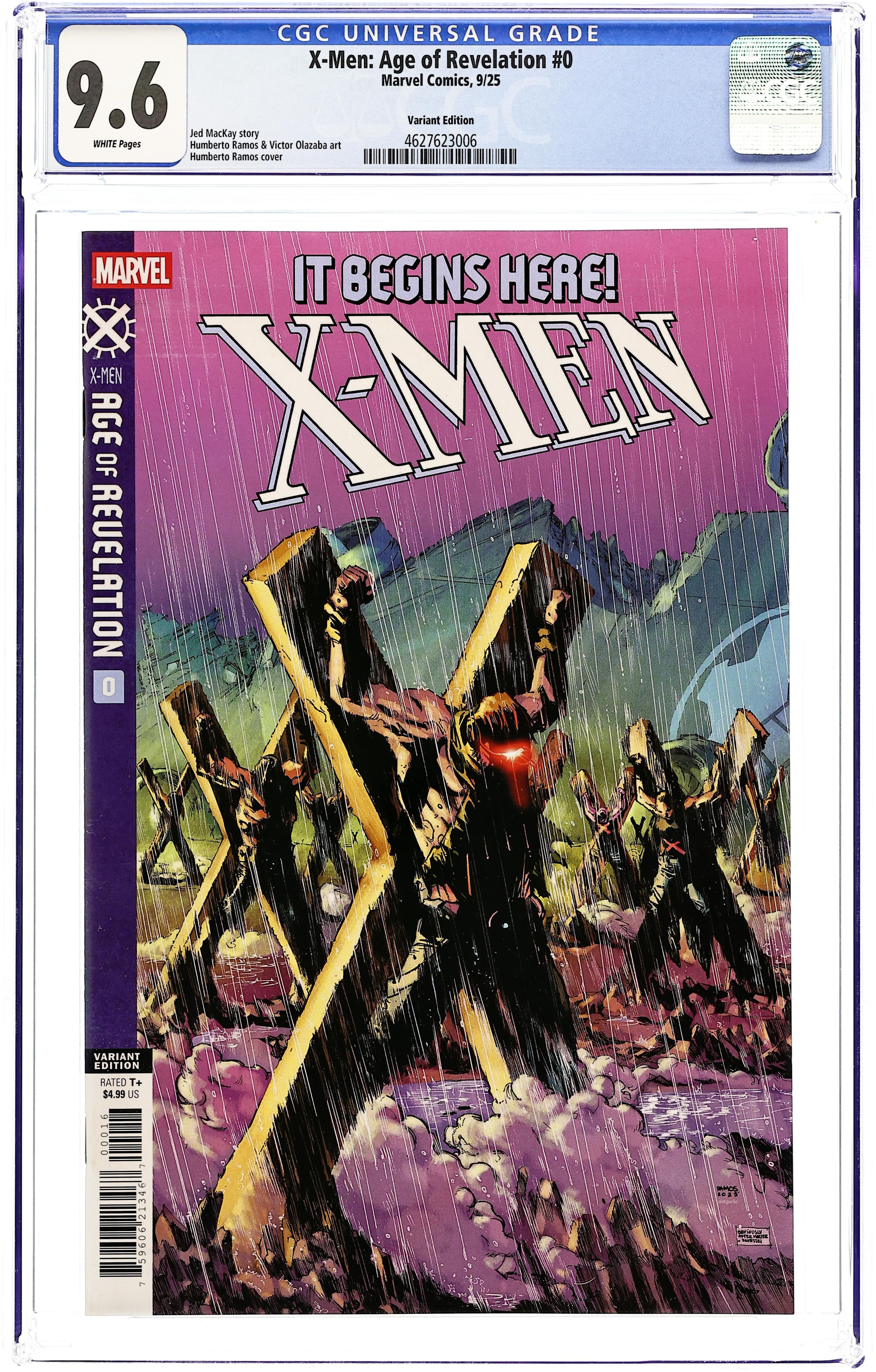 X-Men Age of Revelation (2025 Marvel) comic books
