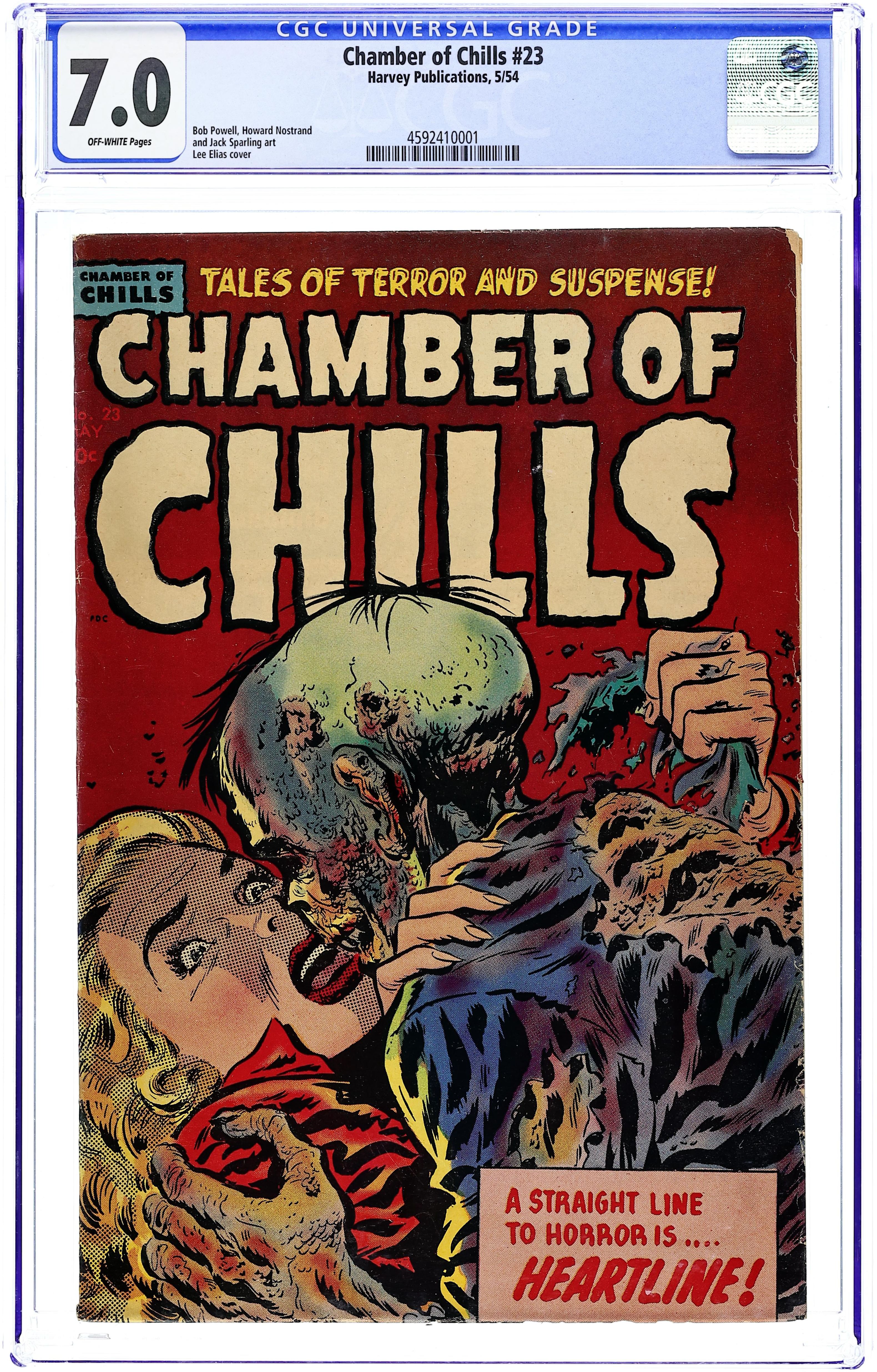 Chamber of Chills (1951 Harvey) 23 CGC 7.0