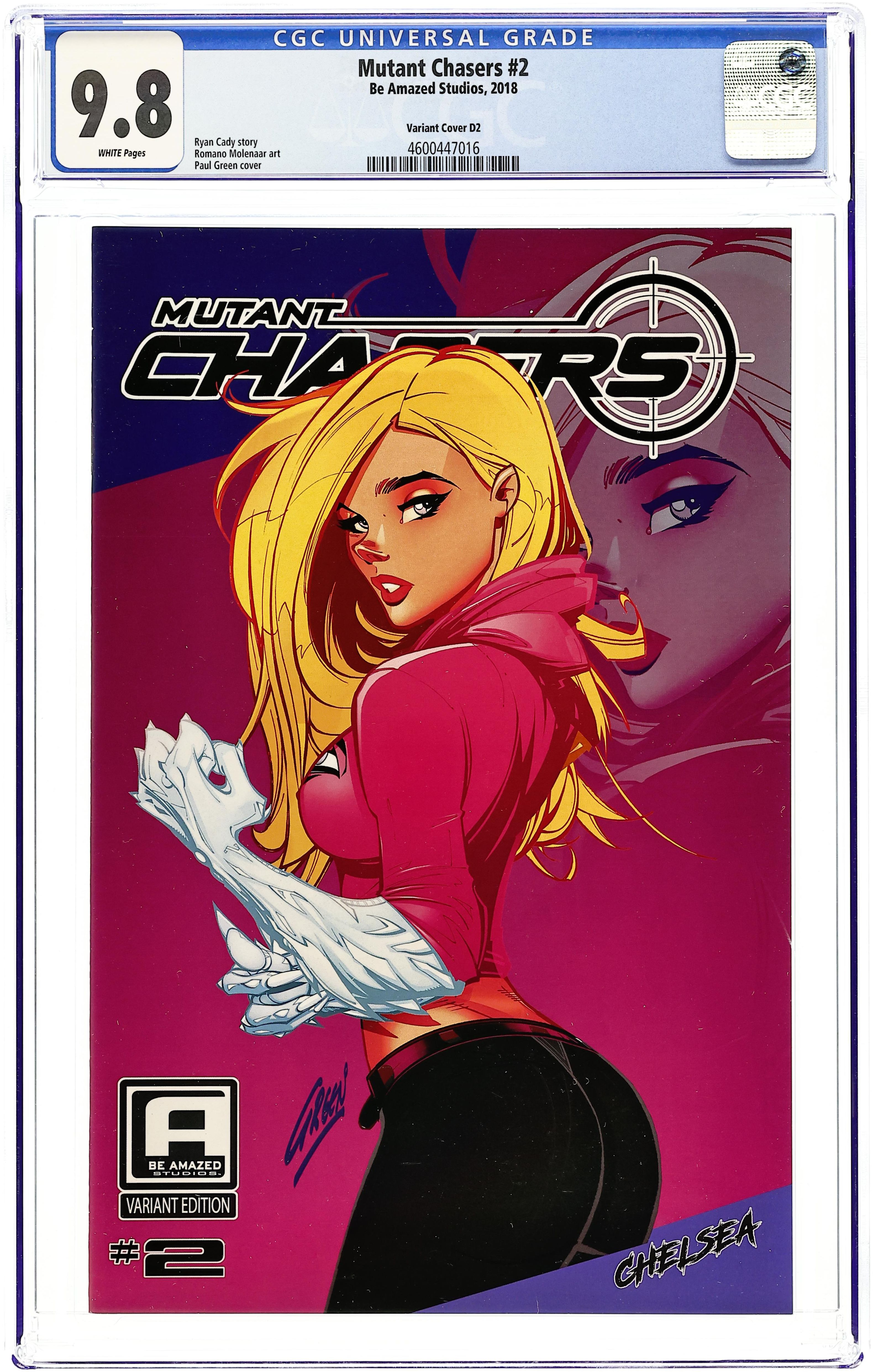 Mutant chasers comic books graded by CGC