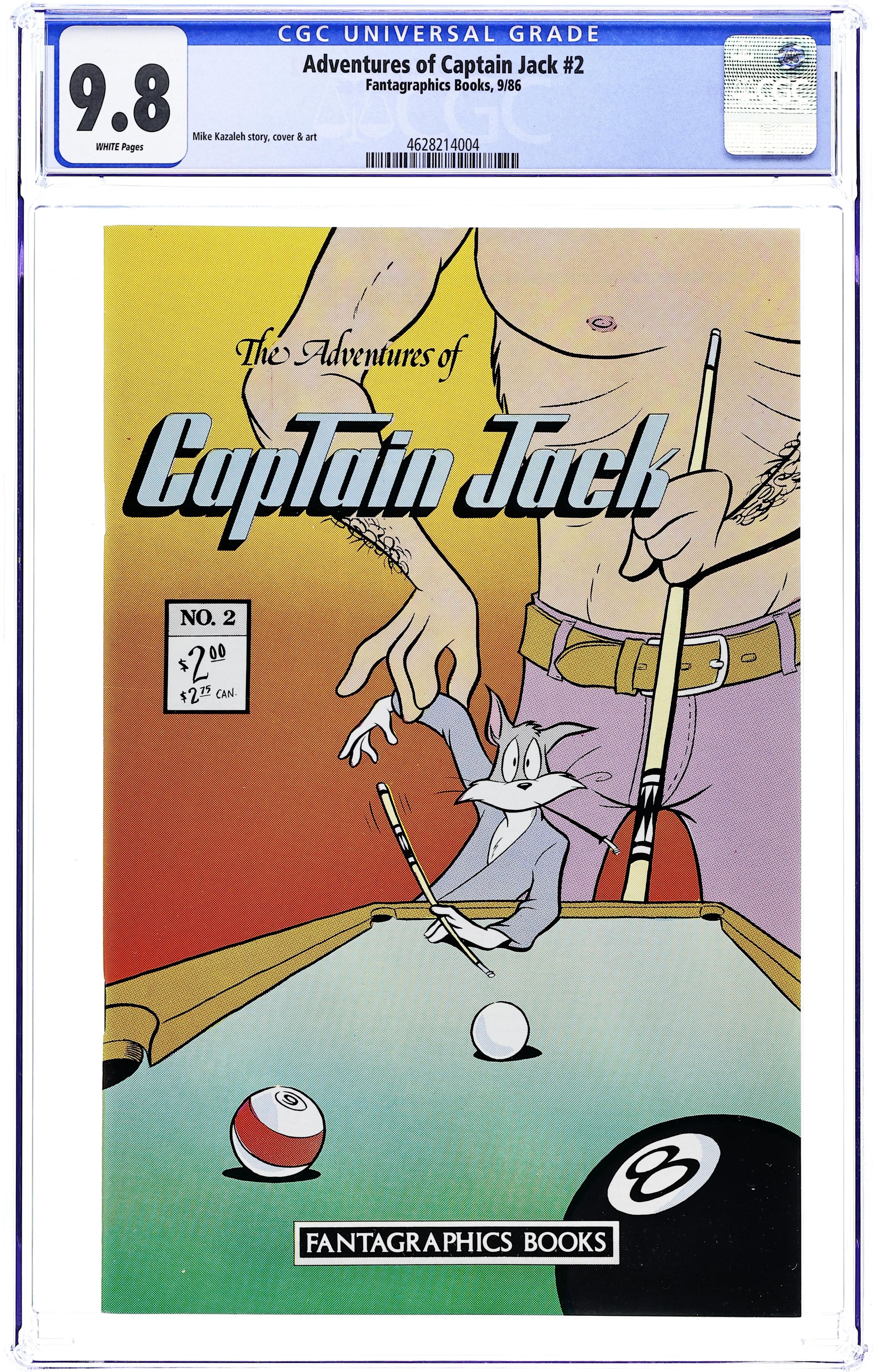 Adventures of Captain Jack (1986) comic books