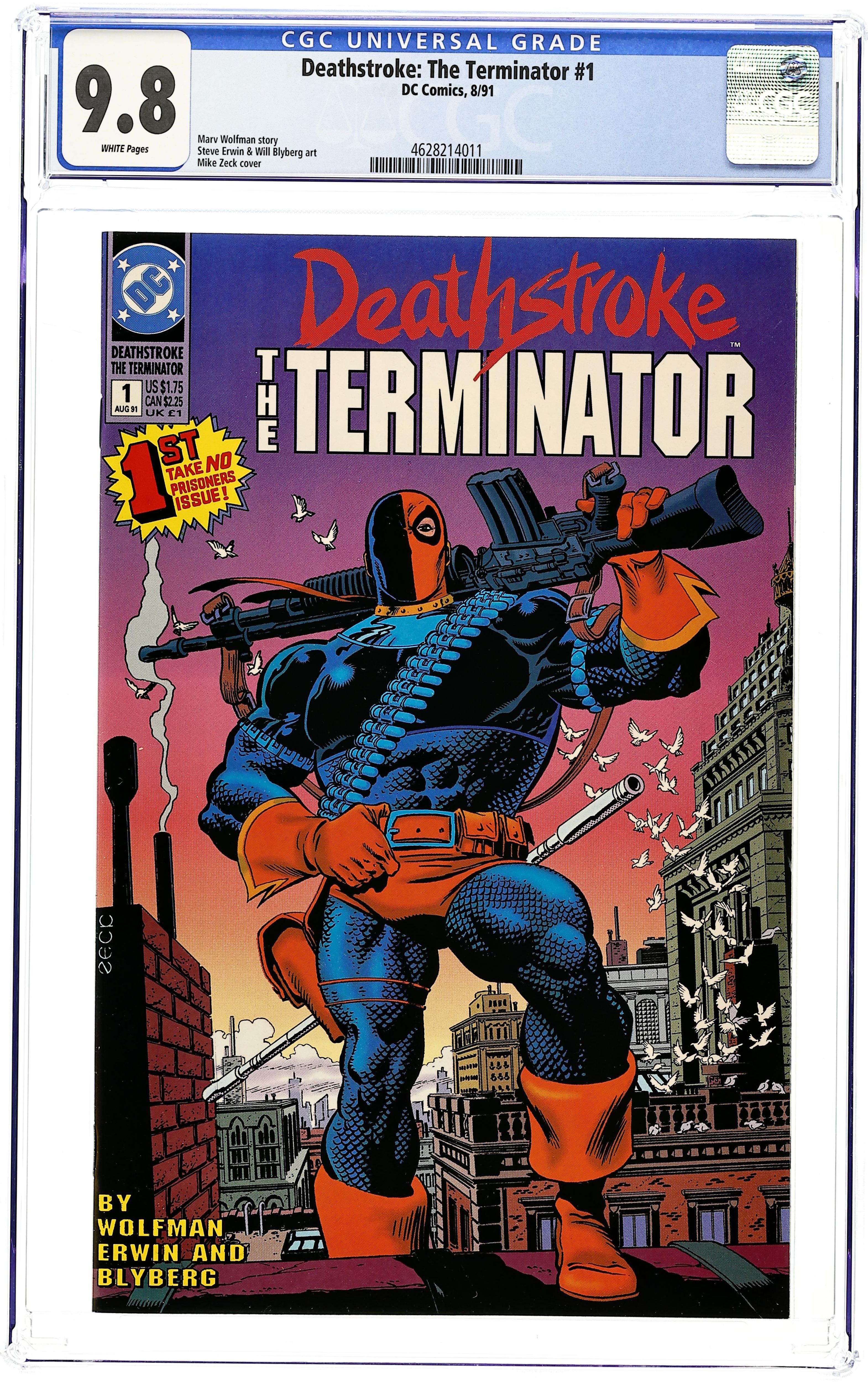 Deathstroke the Terminator (1991) 1 CGC 9.8