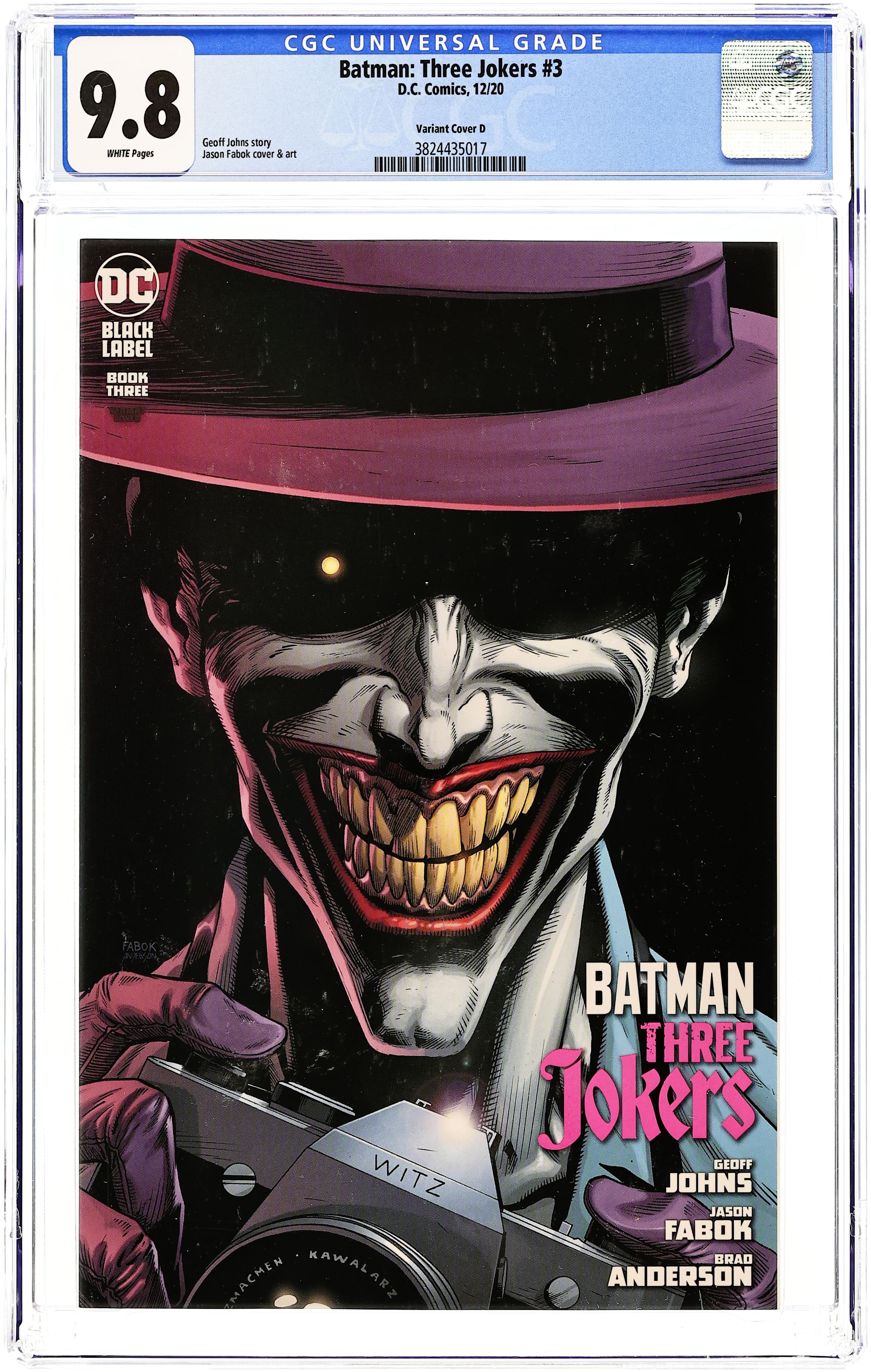 Batman Three Jokers (2020 DC) 3E CGC 9.8