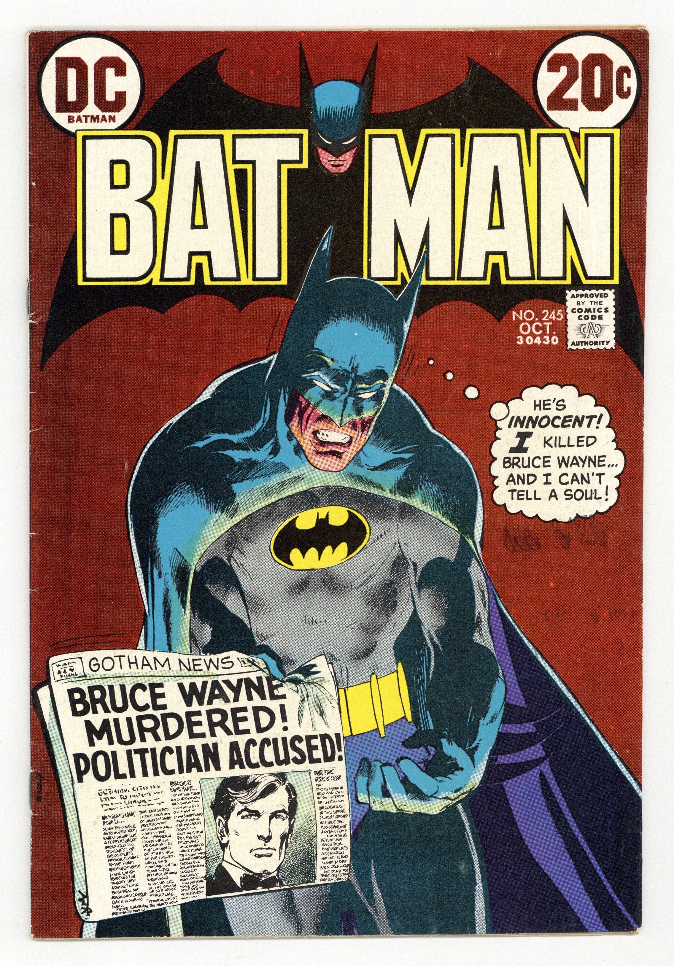 Batman (1940) 245 FN- 5.5