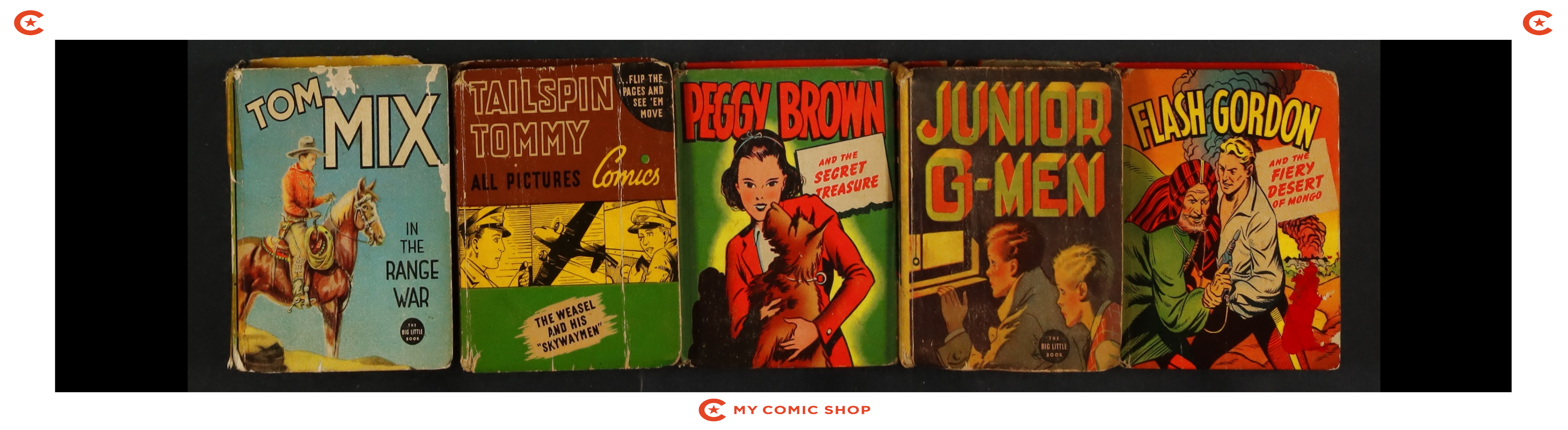 Big Little Books Lot of 5