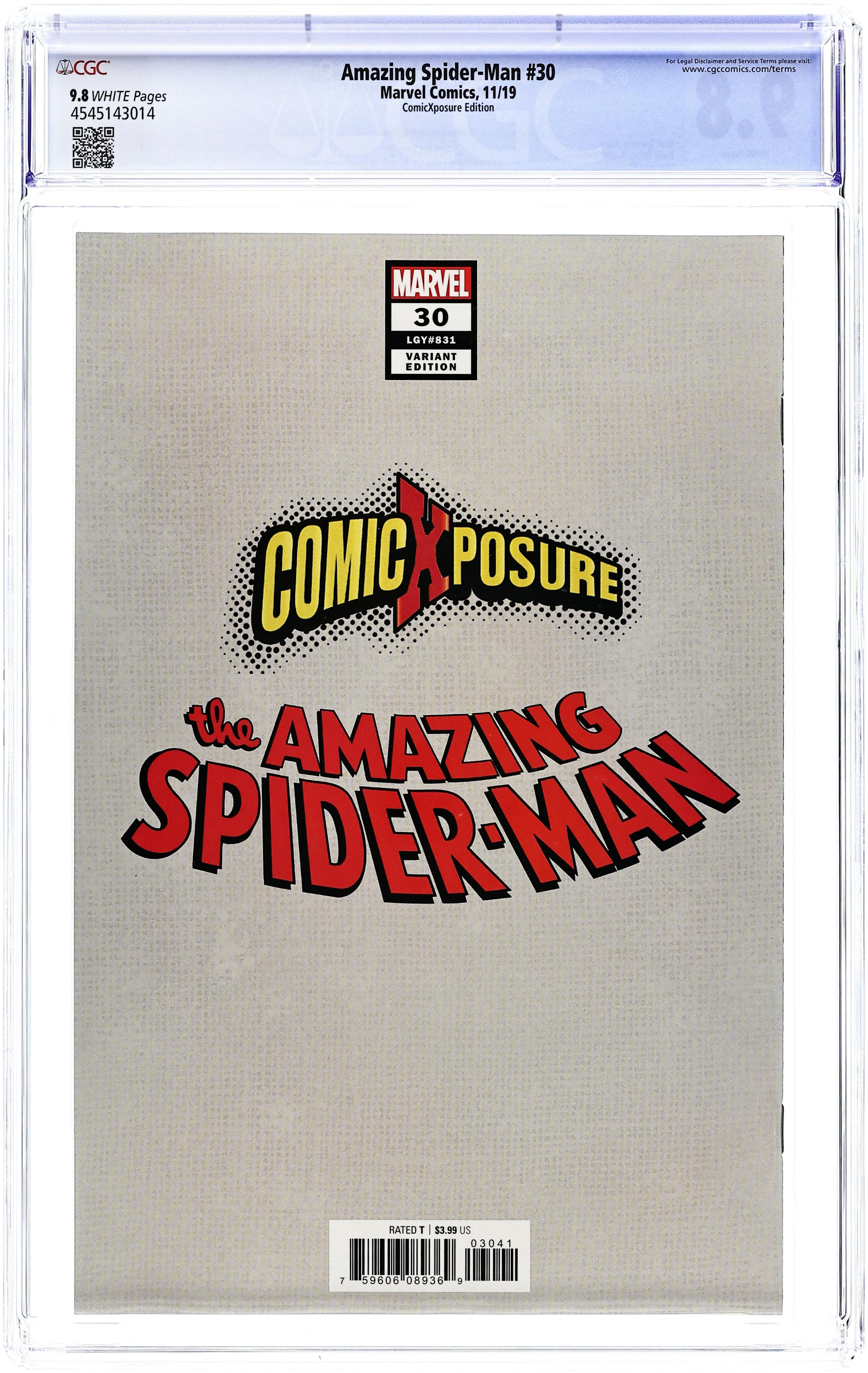 Amazing Spider-Man (2018 6th Series) 30XPOSURE.A CGC 9.8