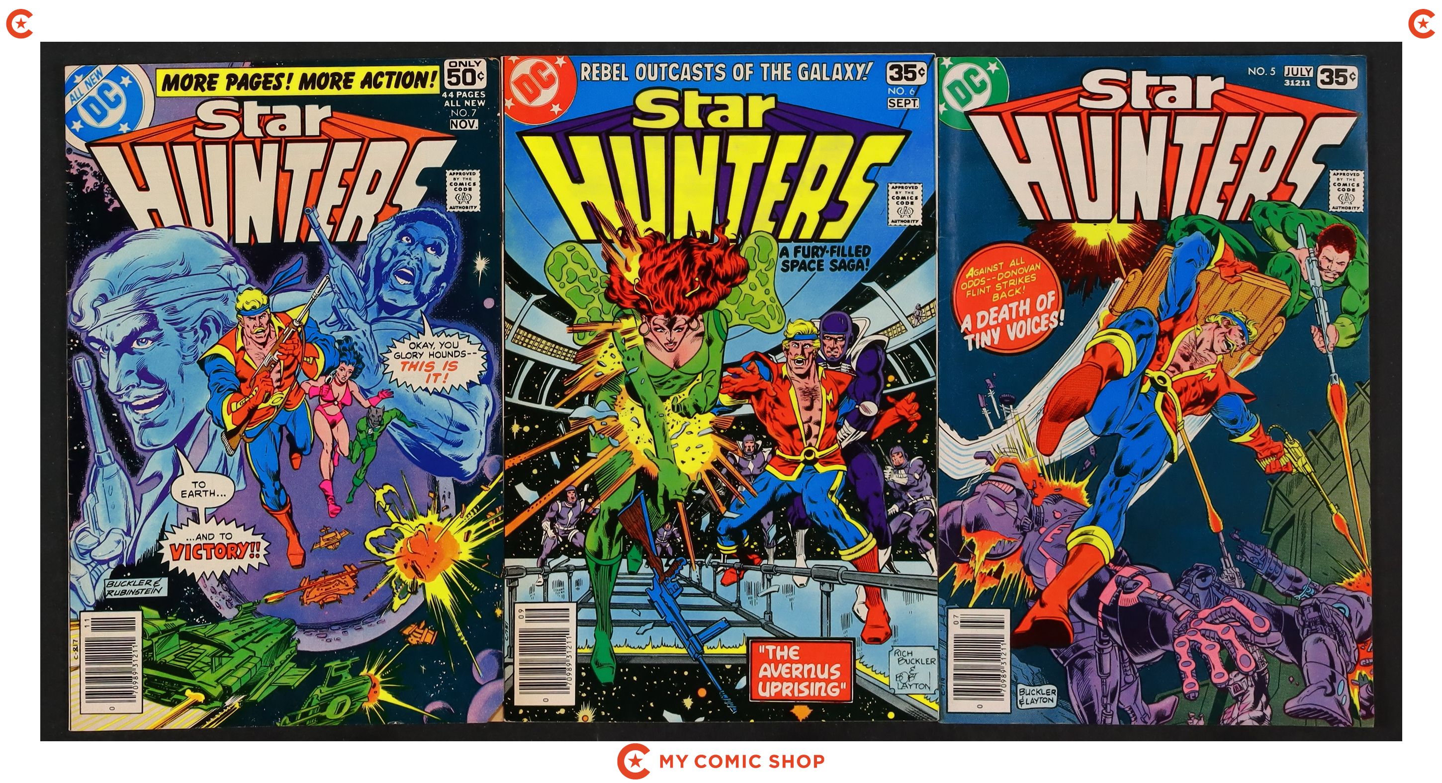 Star Hunters Lot of 7