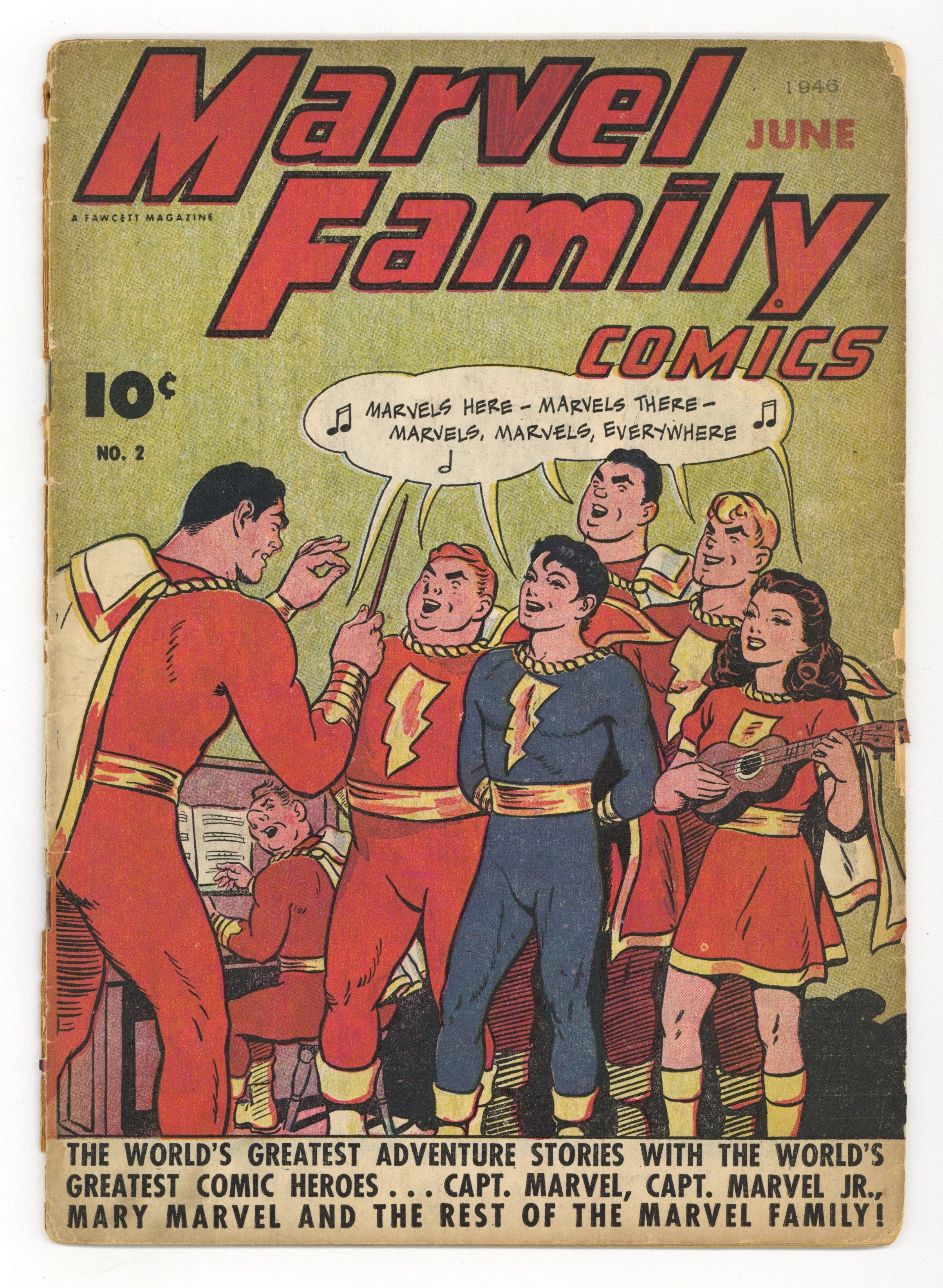 Marvel Family (1945 Fawcett) 2 FR 1.0