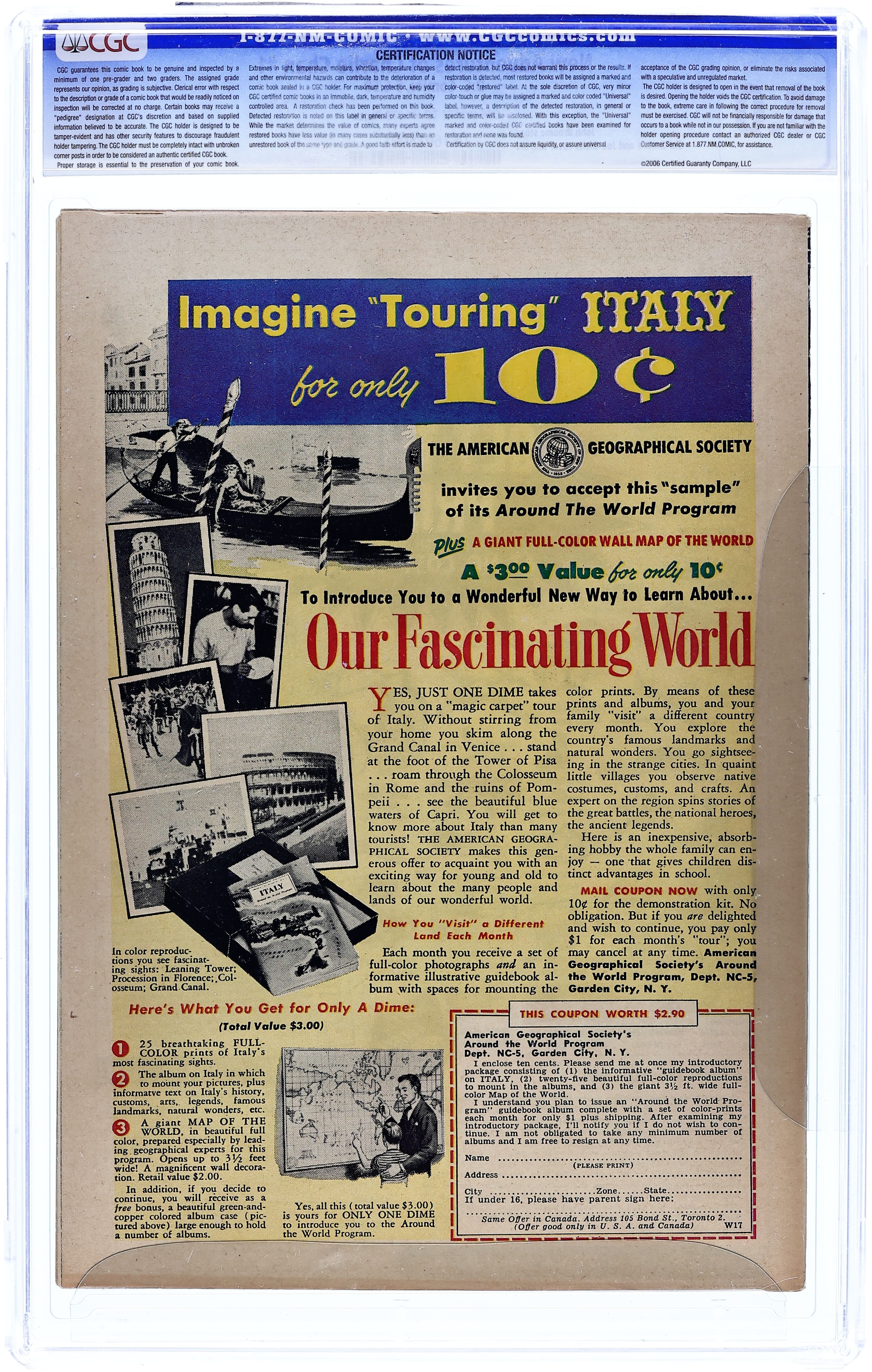 New Adventures of Charlie Chan (1958) 1 CGC 8.0