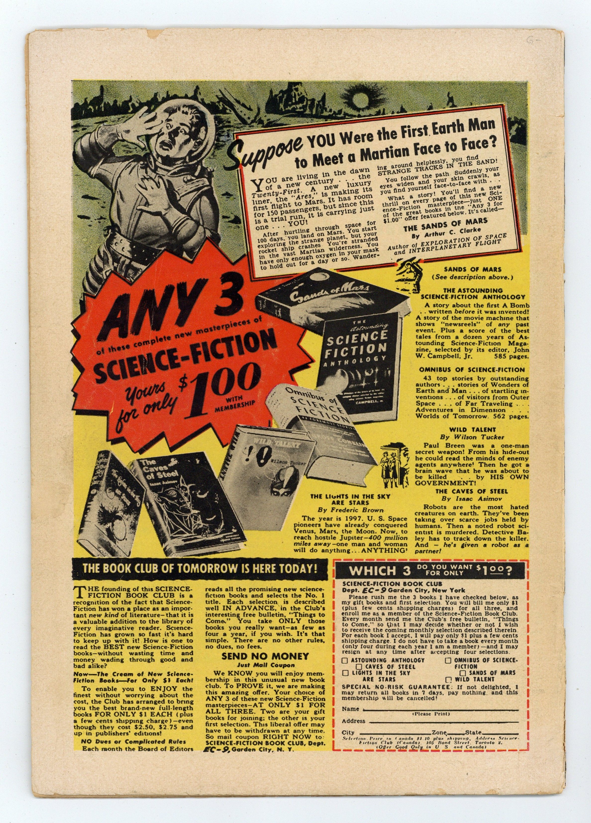 Weird Science-Fantasy (1954 E.C. Comics) 26 GD- 1.8