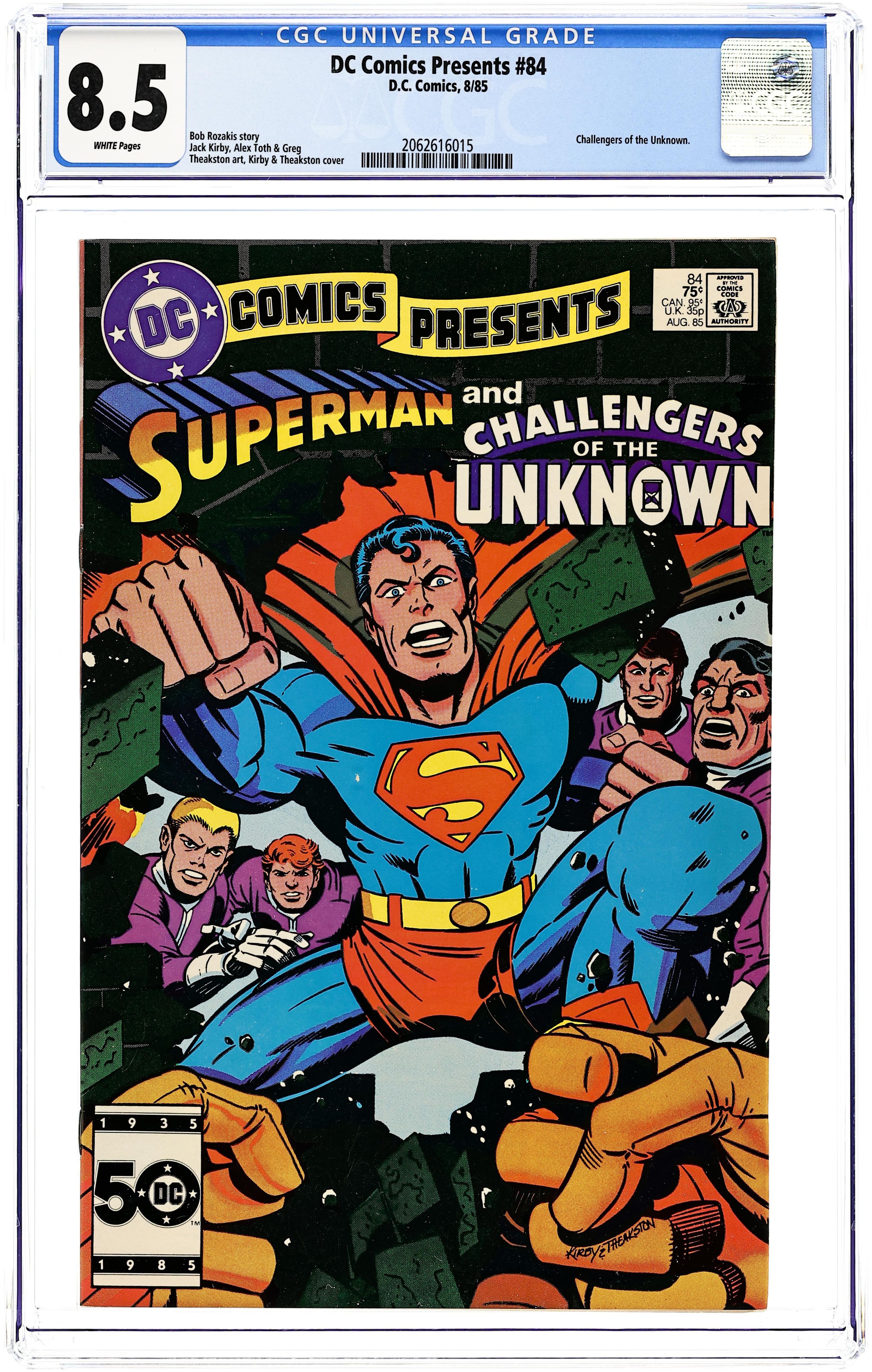 DC Comics Presents (1978 DC) 84 CGC 8.5