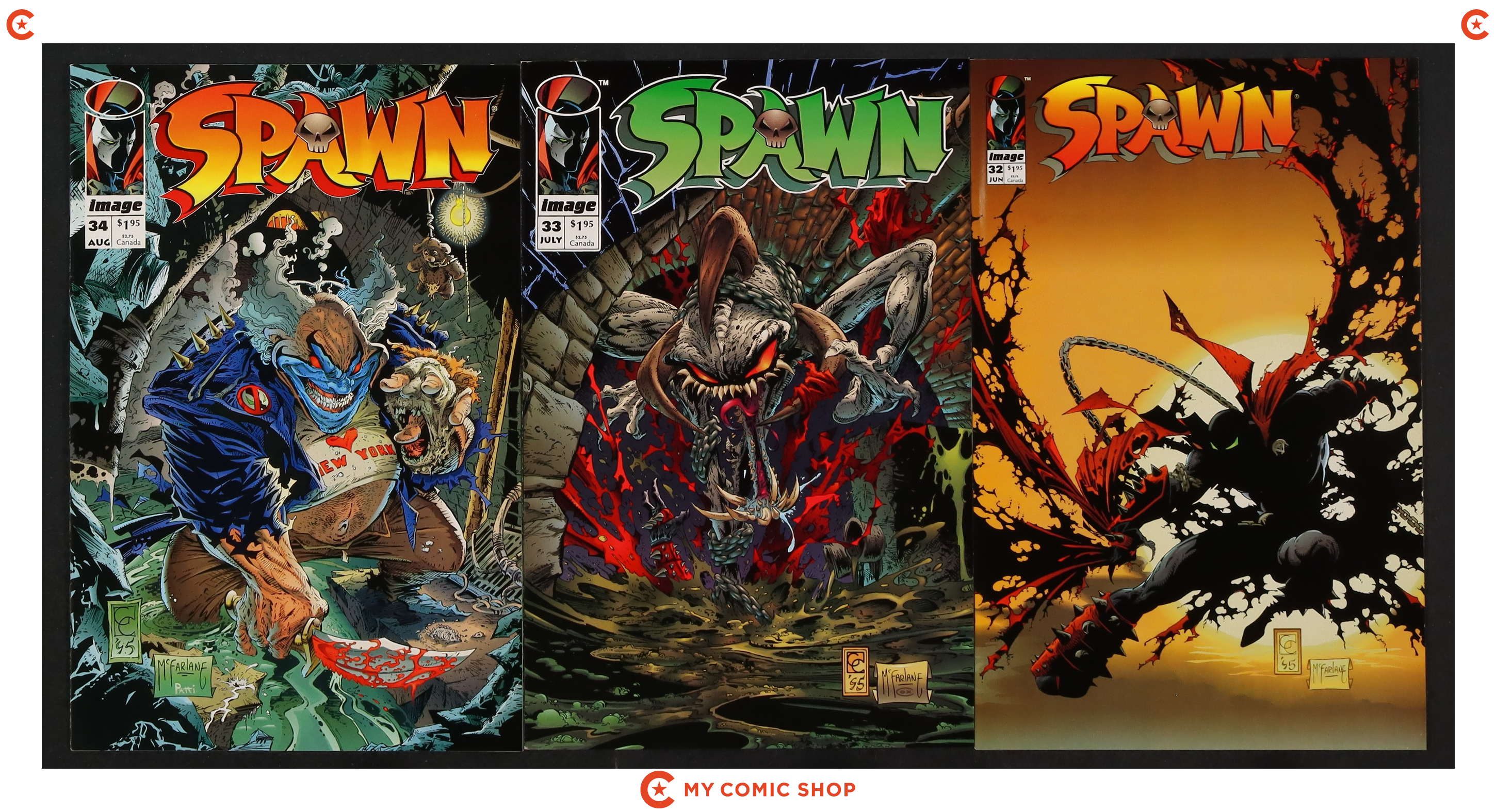Spawn Lot of 9