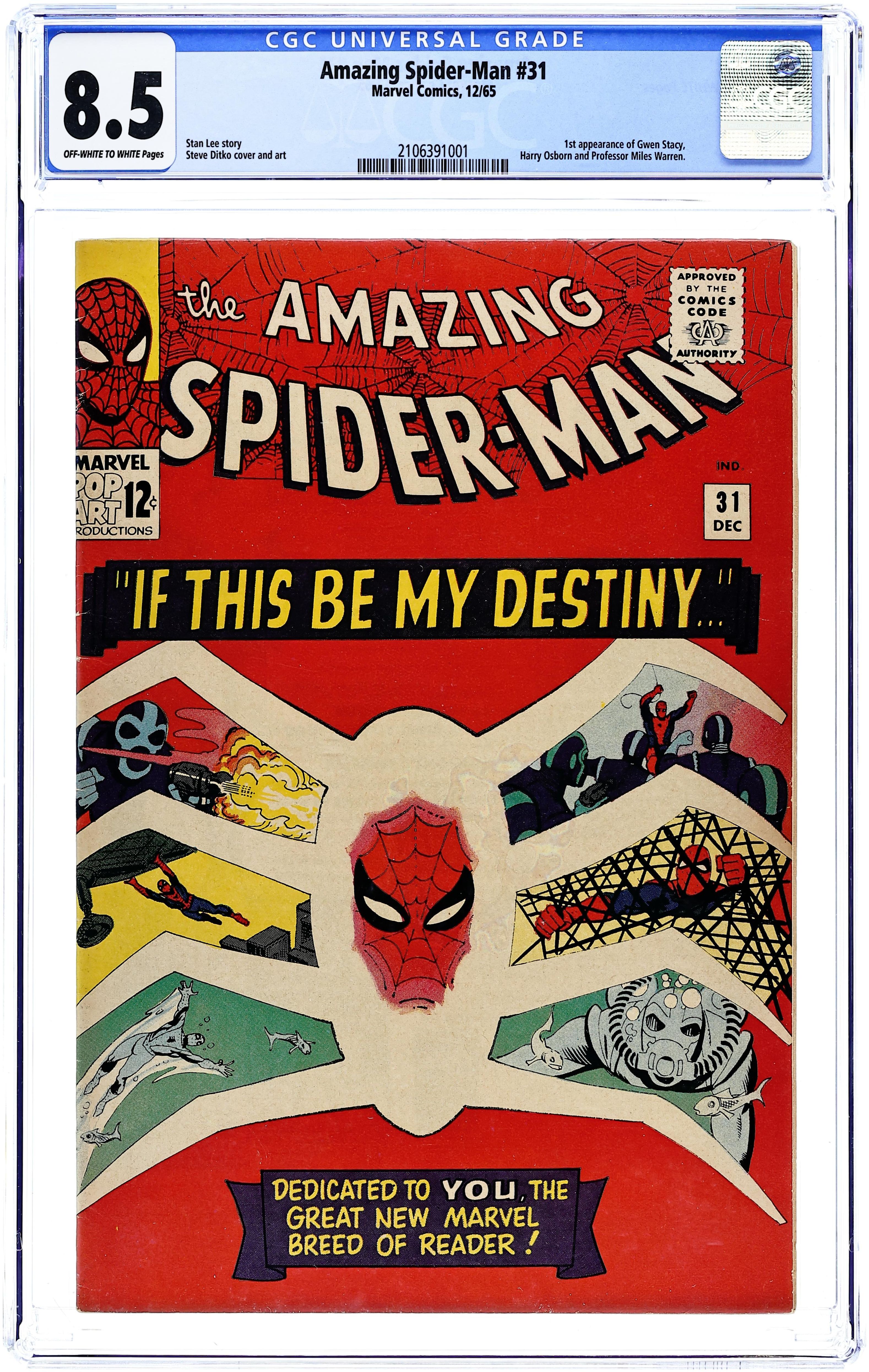 Amazing Spider-Man (1963 1st Series) 31 CGC 8.5