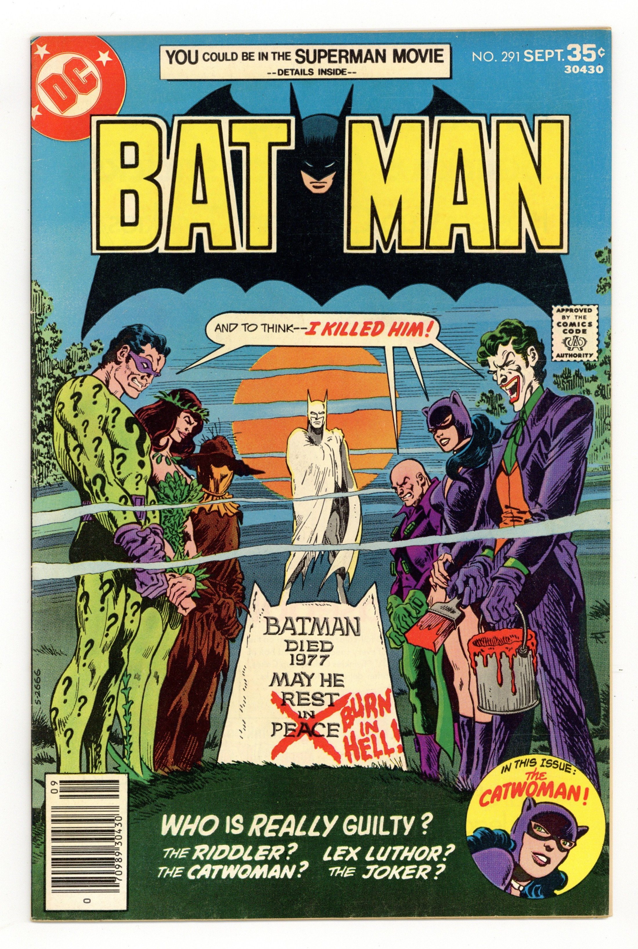 Batman (1940) 291 FN- 5.5