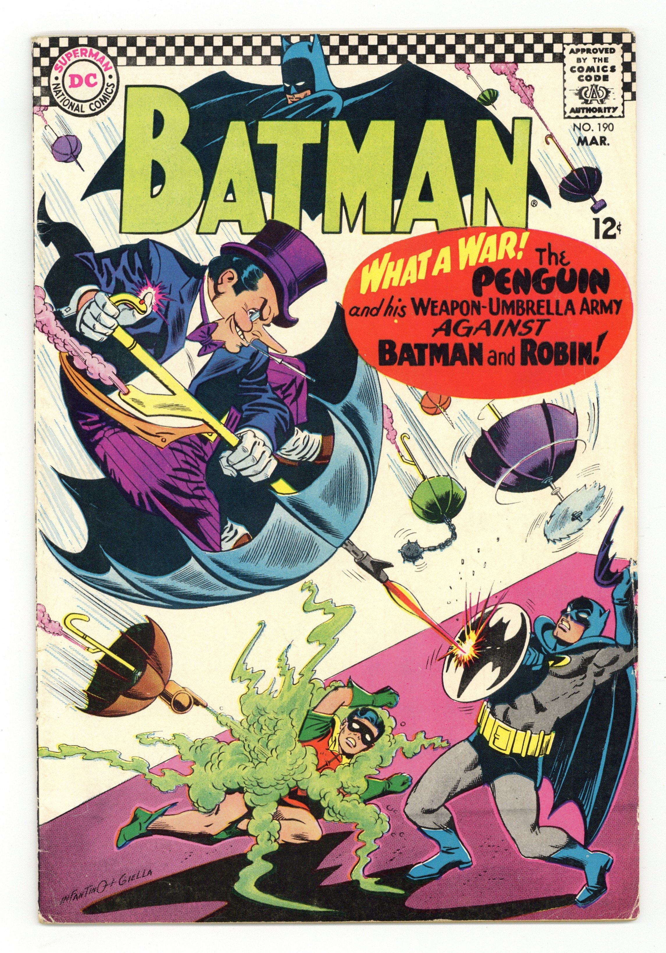 Batman (1940) 190 VG 4.0