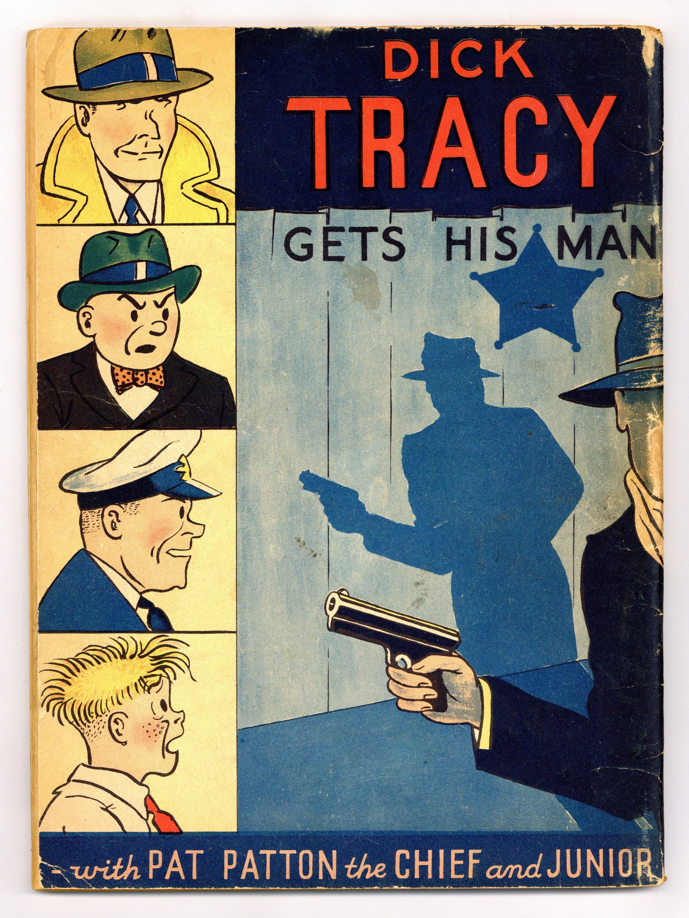 Dick Tracy Large Feature Comic (1937) 4 GD+ 2.5