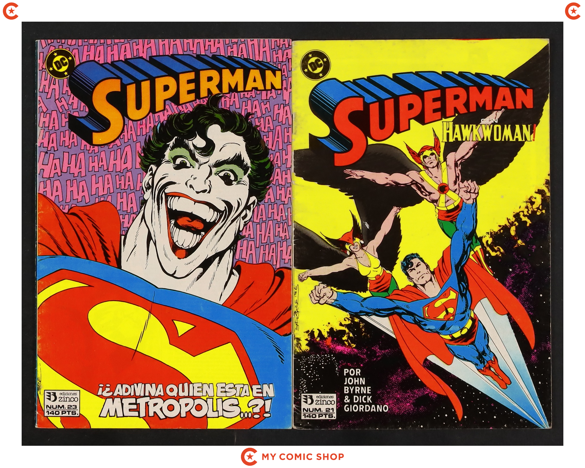 Superman (Spanish) lot of 2