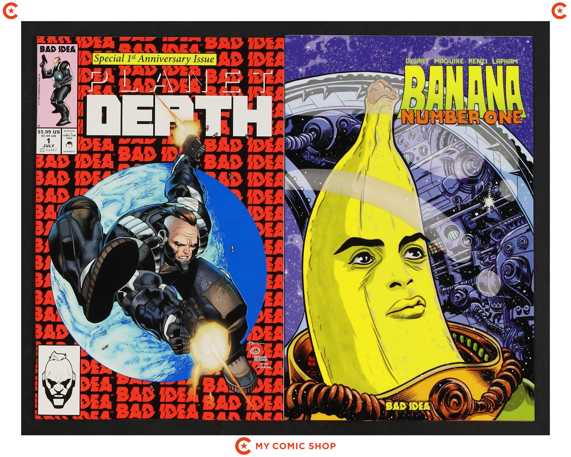 Bad Idea Comics Lot of 4