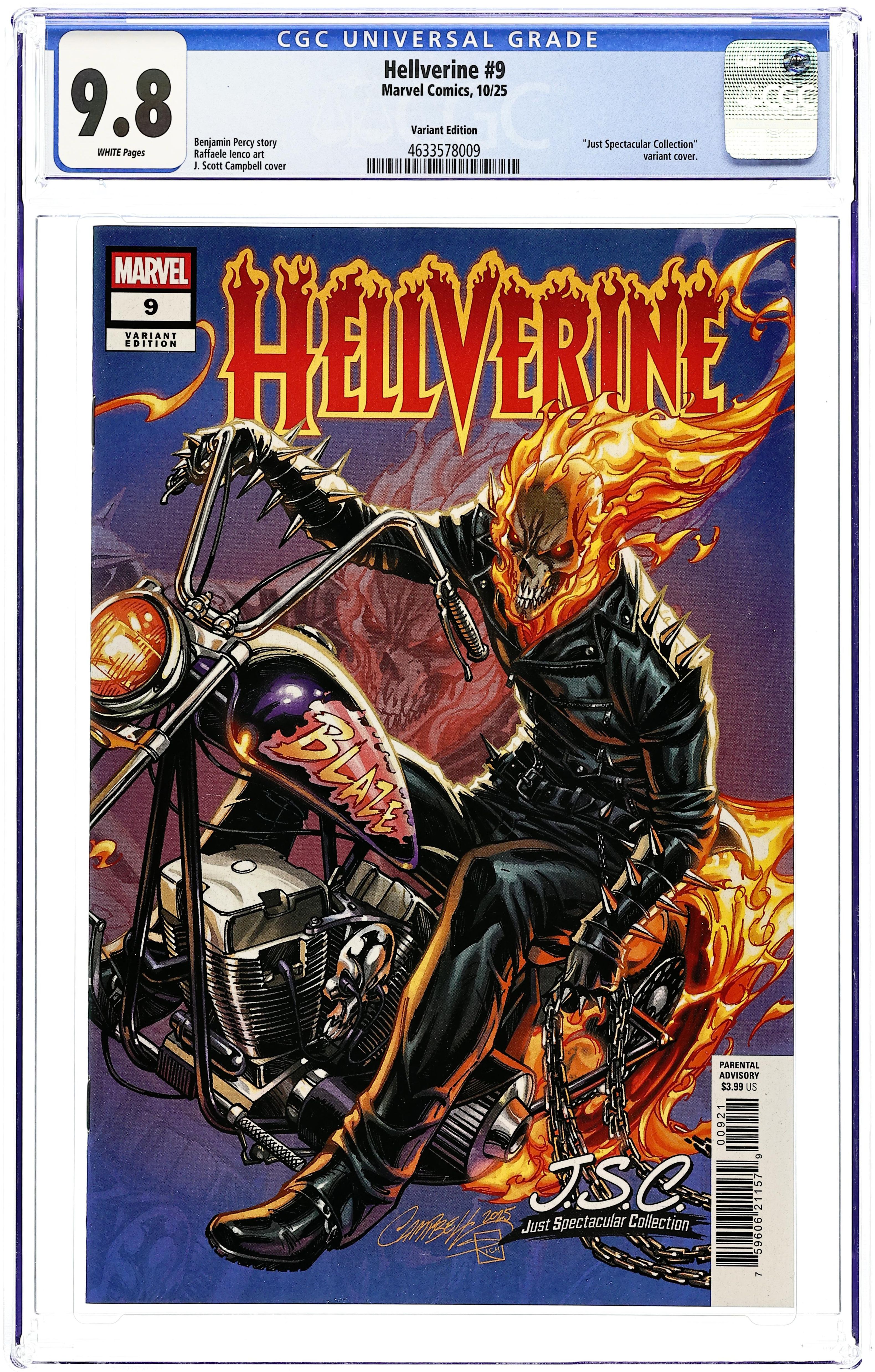 Hellverine (2024 Marvel 2nd Series) 9B CGC 9.8