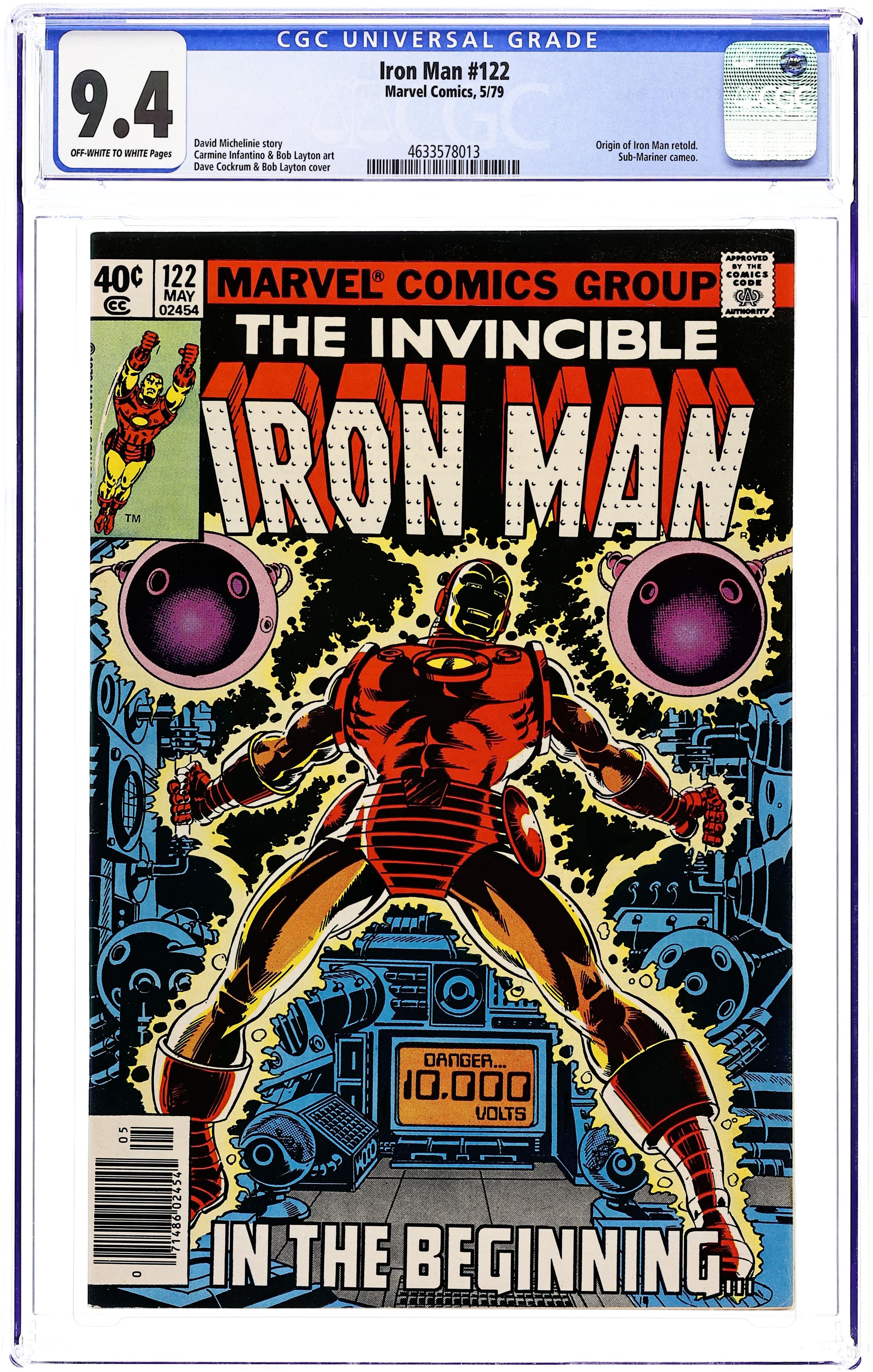 Iron Man (1968 1st Series) 122 CGC 9.4