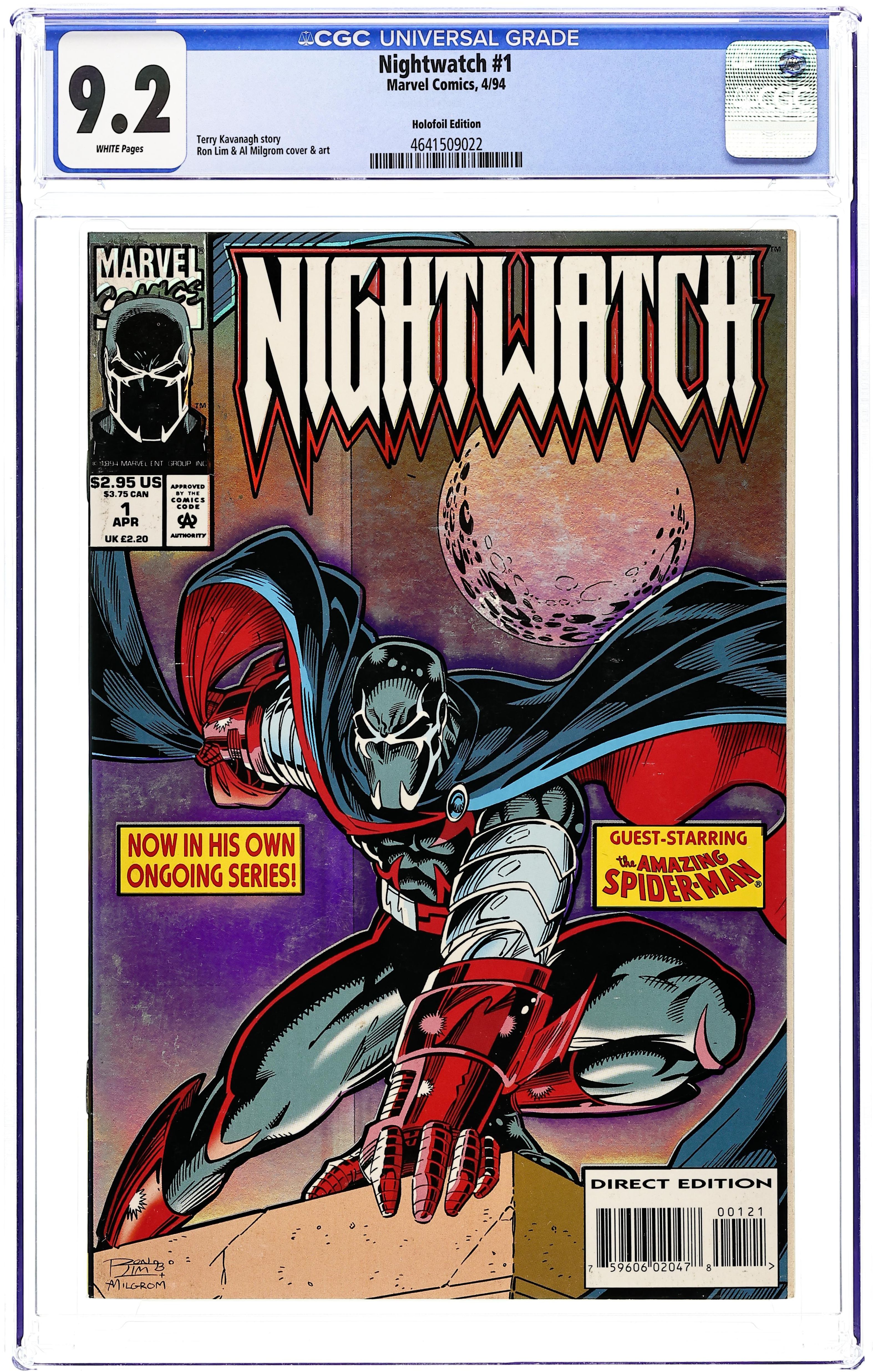 Nightwatch (1994 Marvel) 1A CGC 9.2