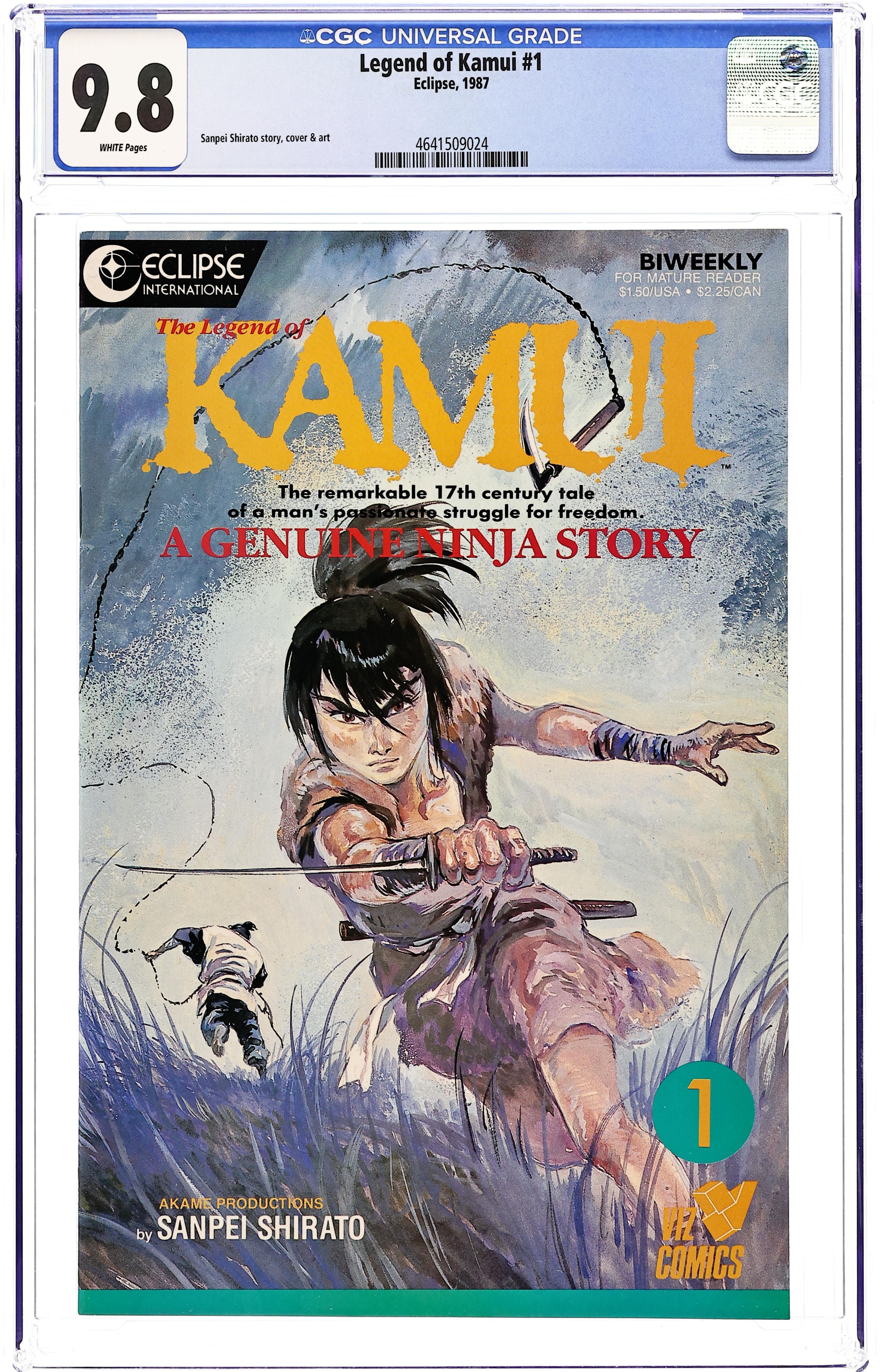 Legend of Kamui (1987) 1 CGC 9.8
