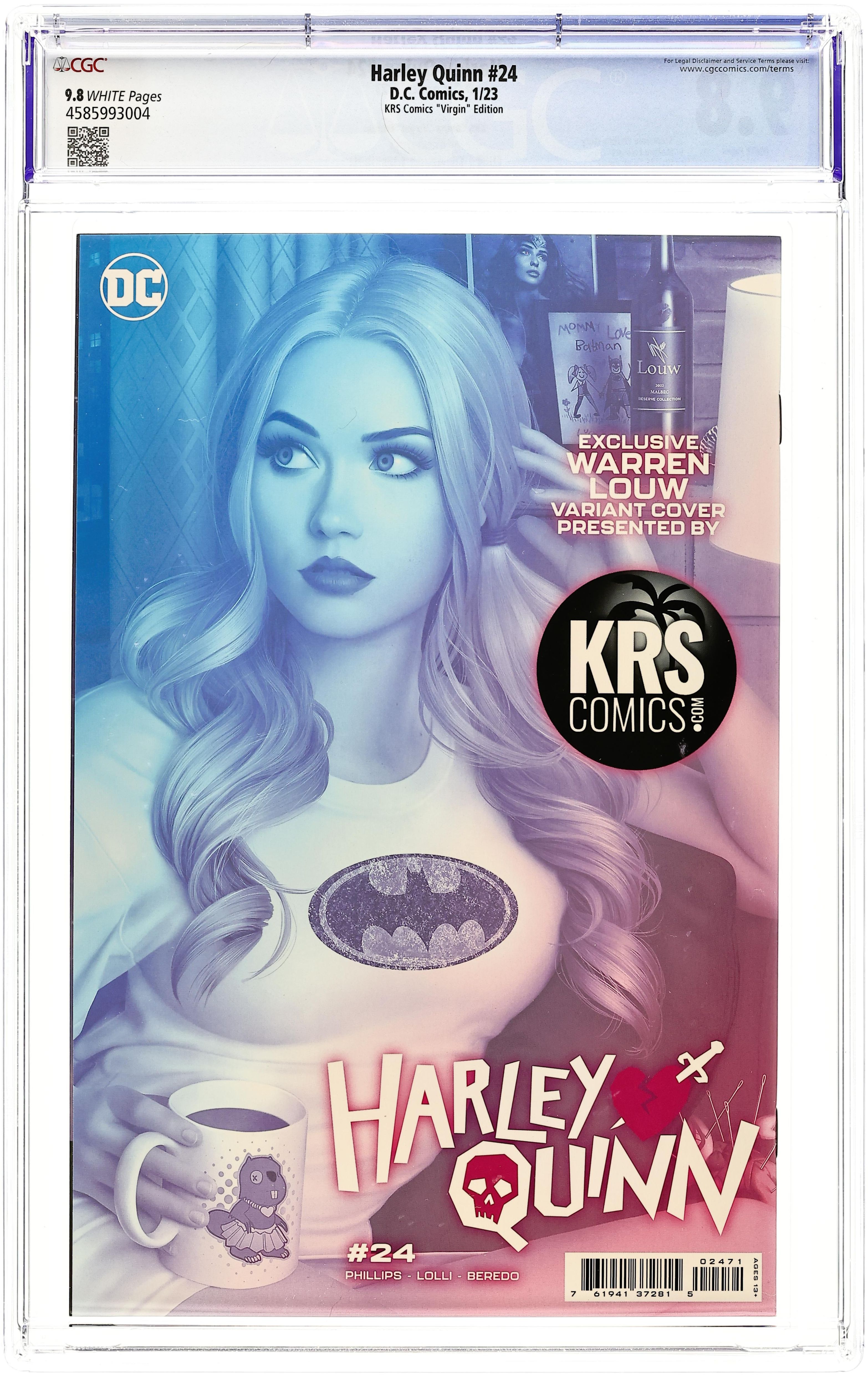 Harley Quinn (2021 DC) 24LOUW.B CGC 9.8