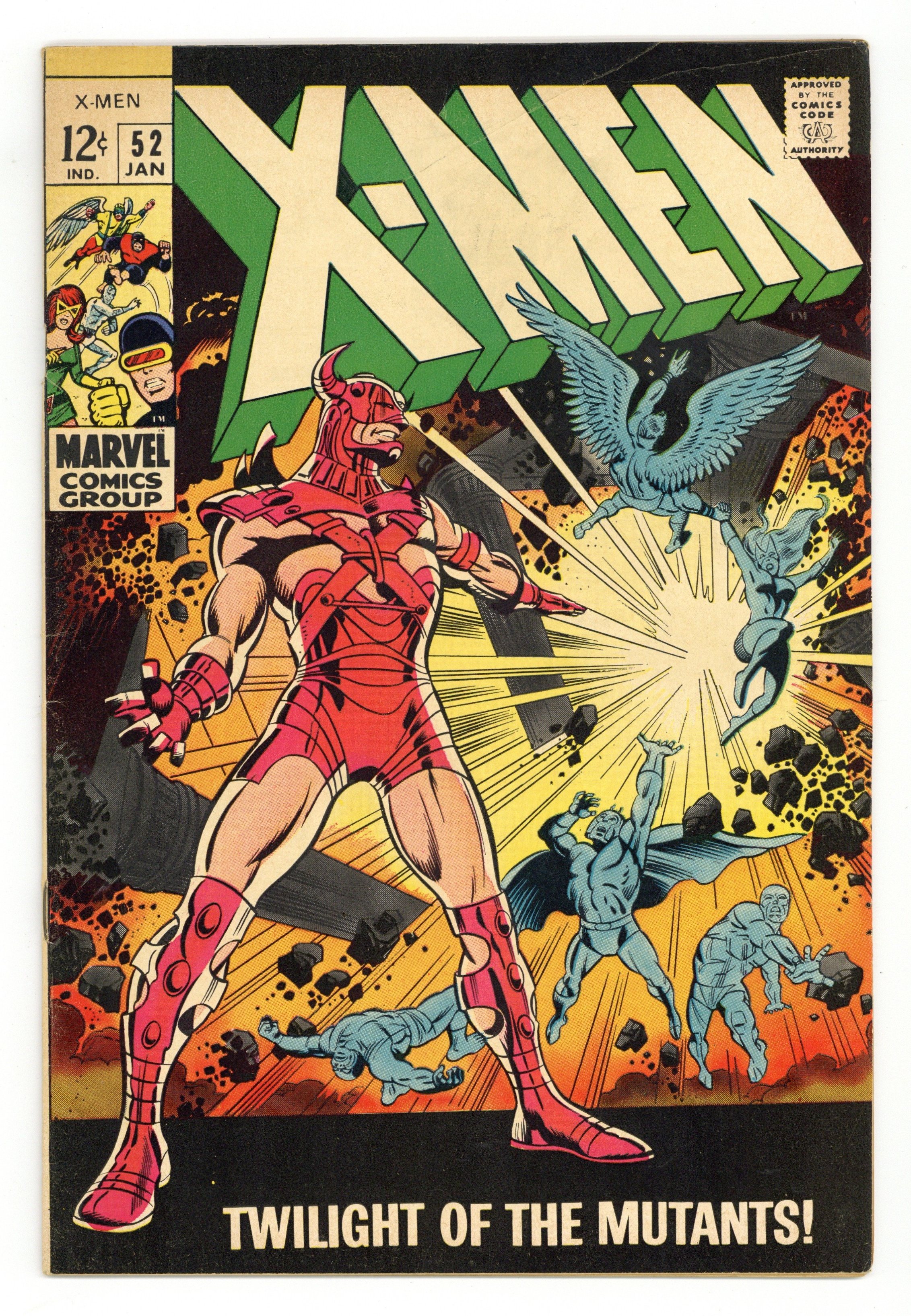 Uncanny X-Men (1963 1st Series) 52 VG+ 4.5