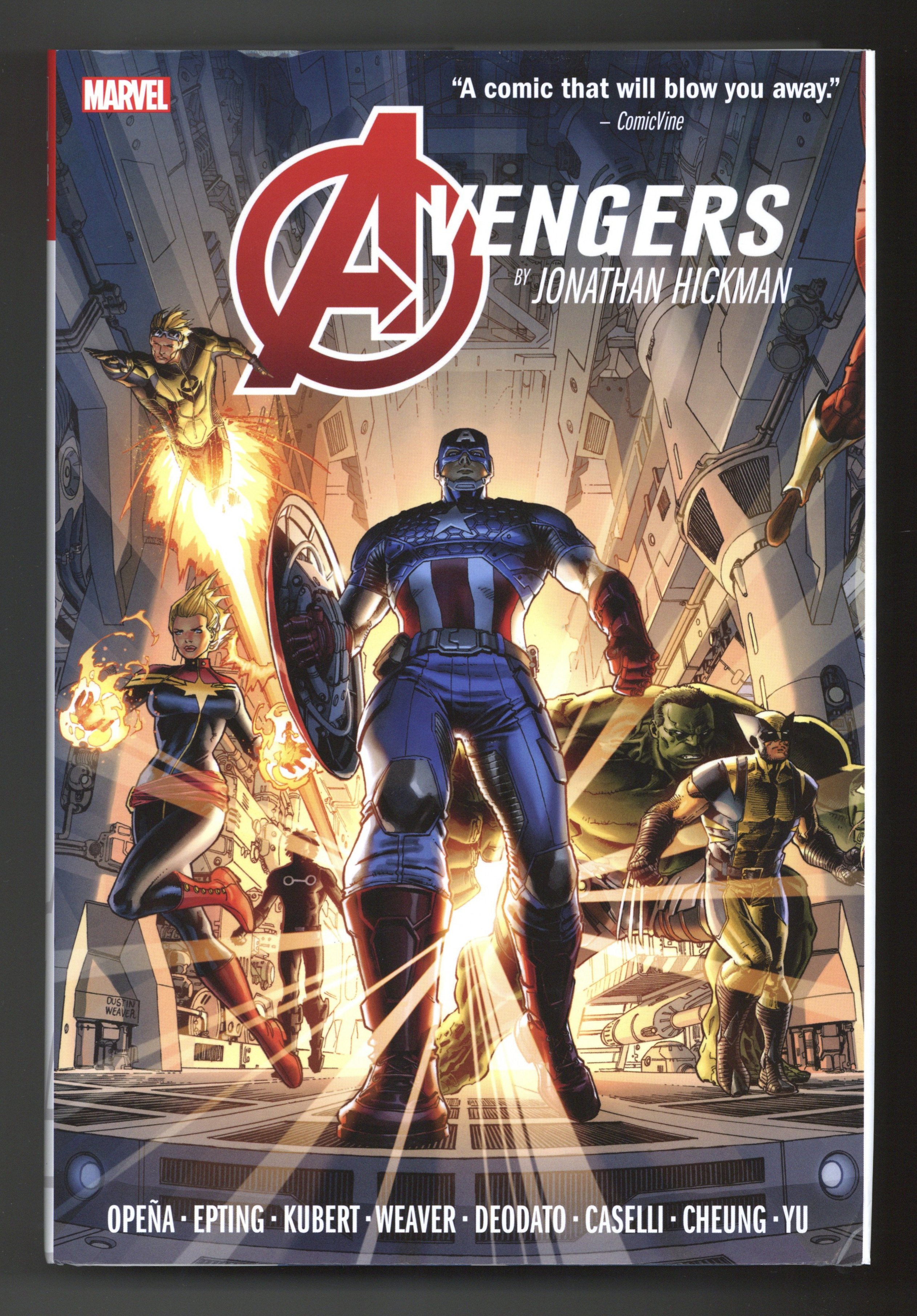 Avengers Omnibus HC (2022 Marvel) By Jonathan Hickman 2nd Edition 1A ...