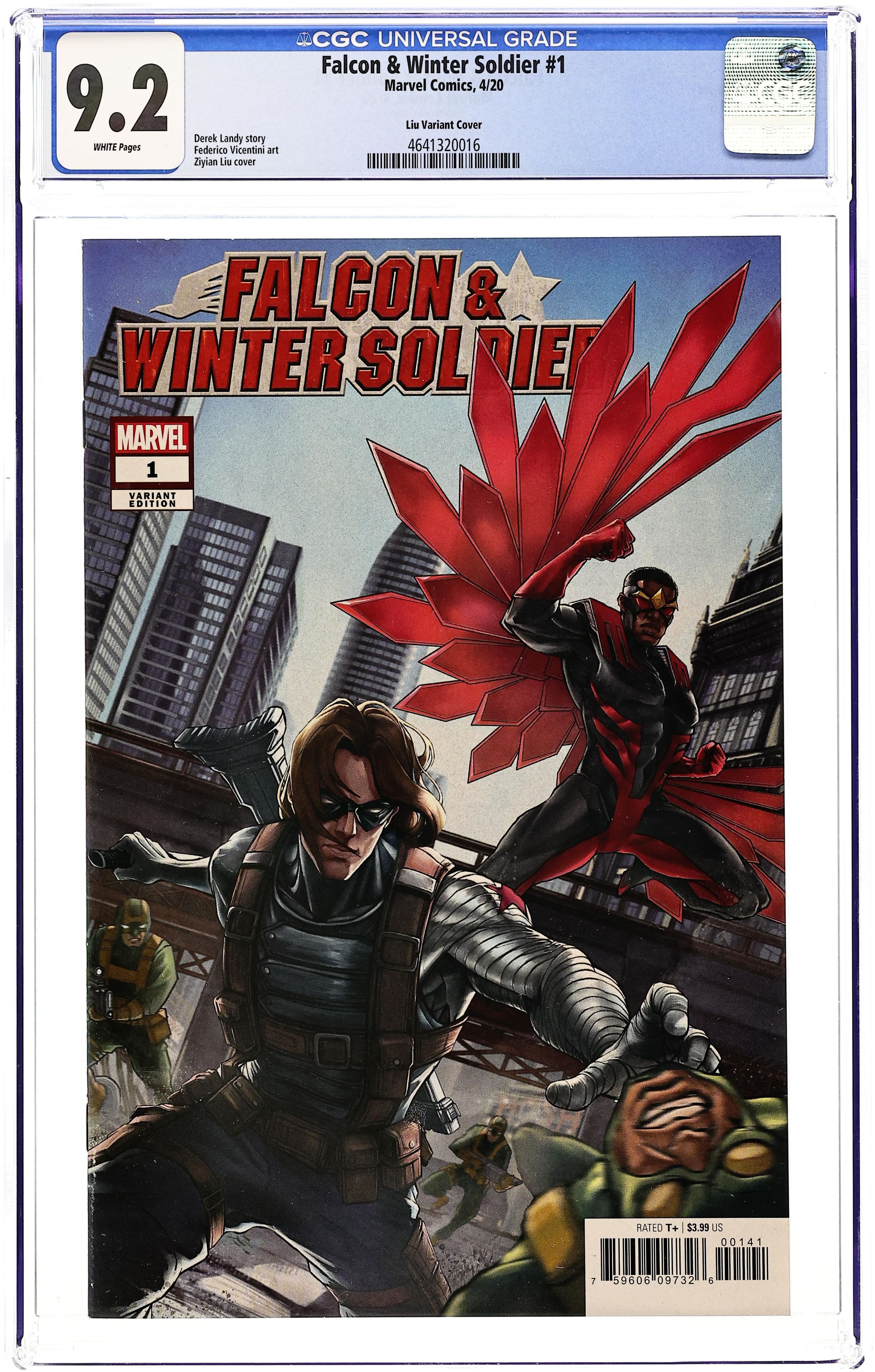 Falcon and Winter Soldier (2020 Marvel) 1D CGC 9.2