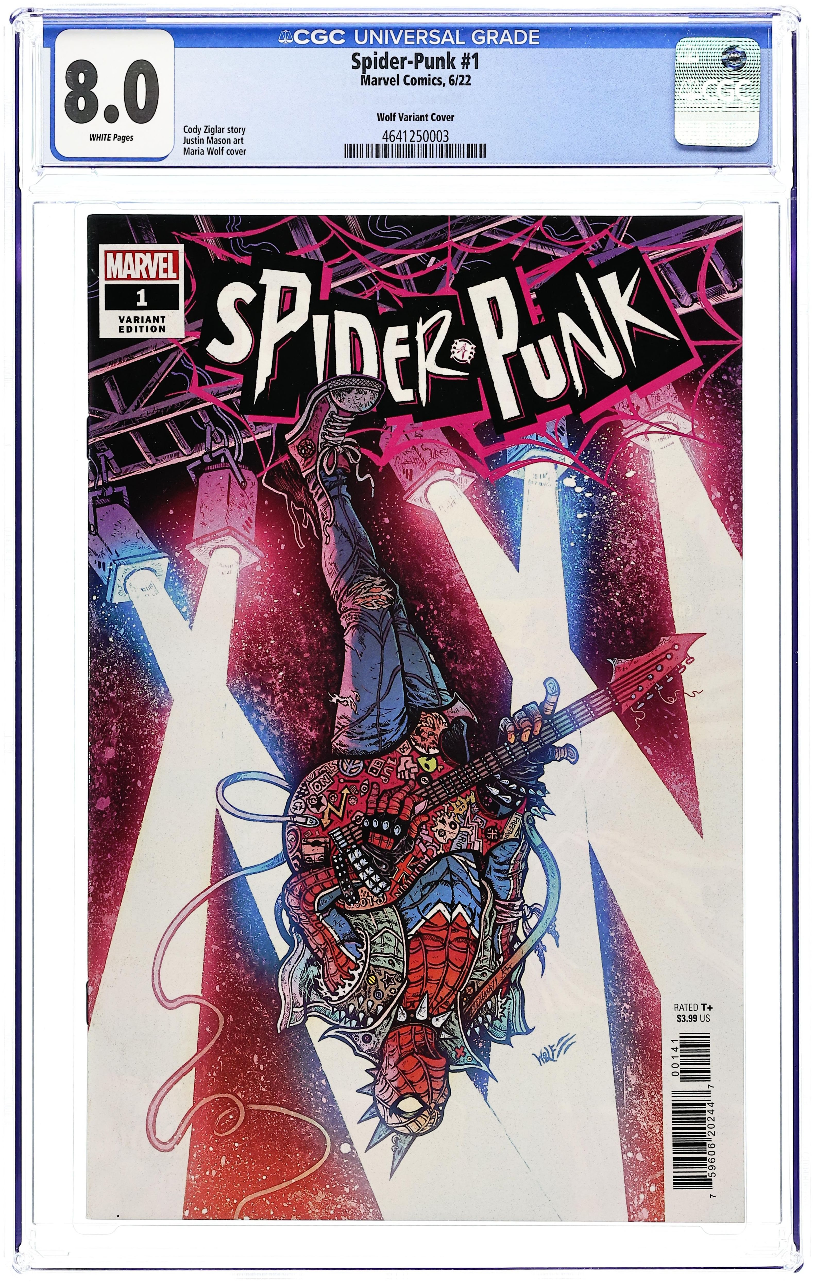 Spider-Punk (2022 Marvel) 1D CGC 8.0