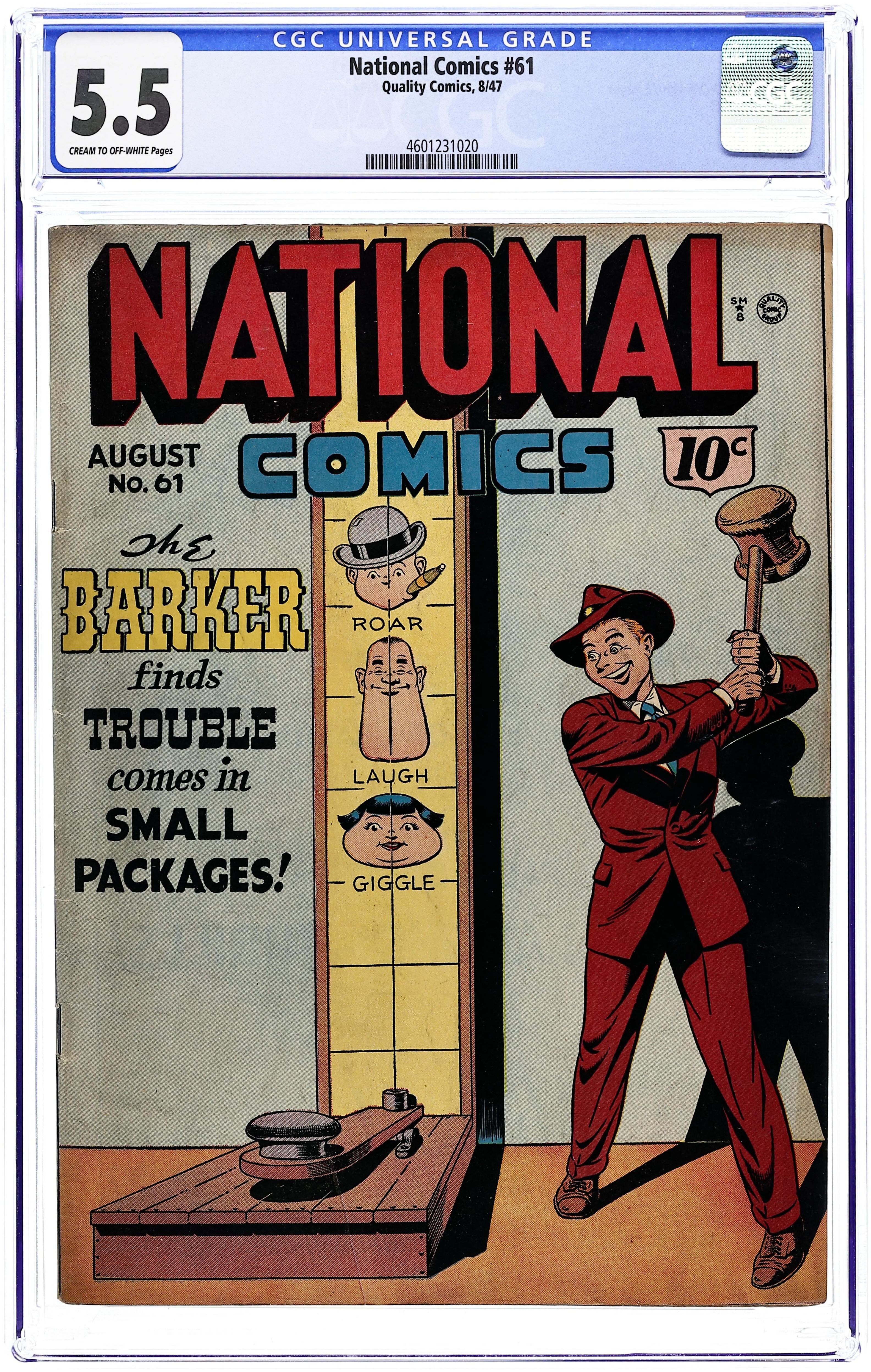 National Comics (1940) 61 CGC 5.5