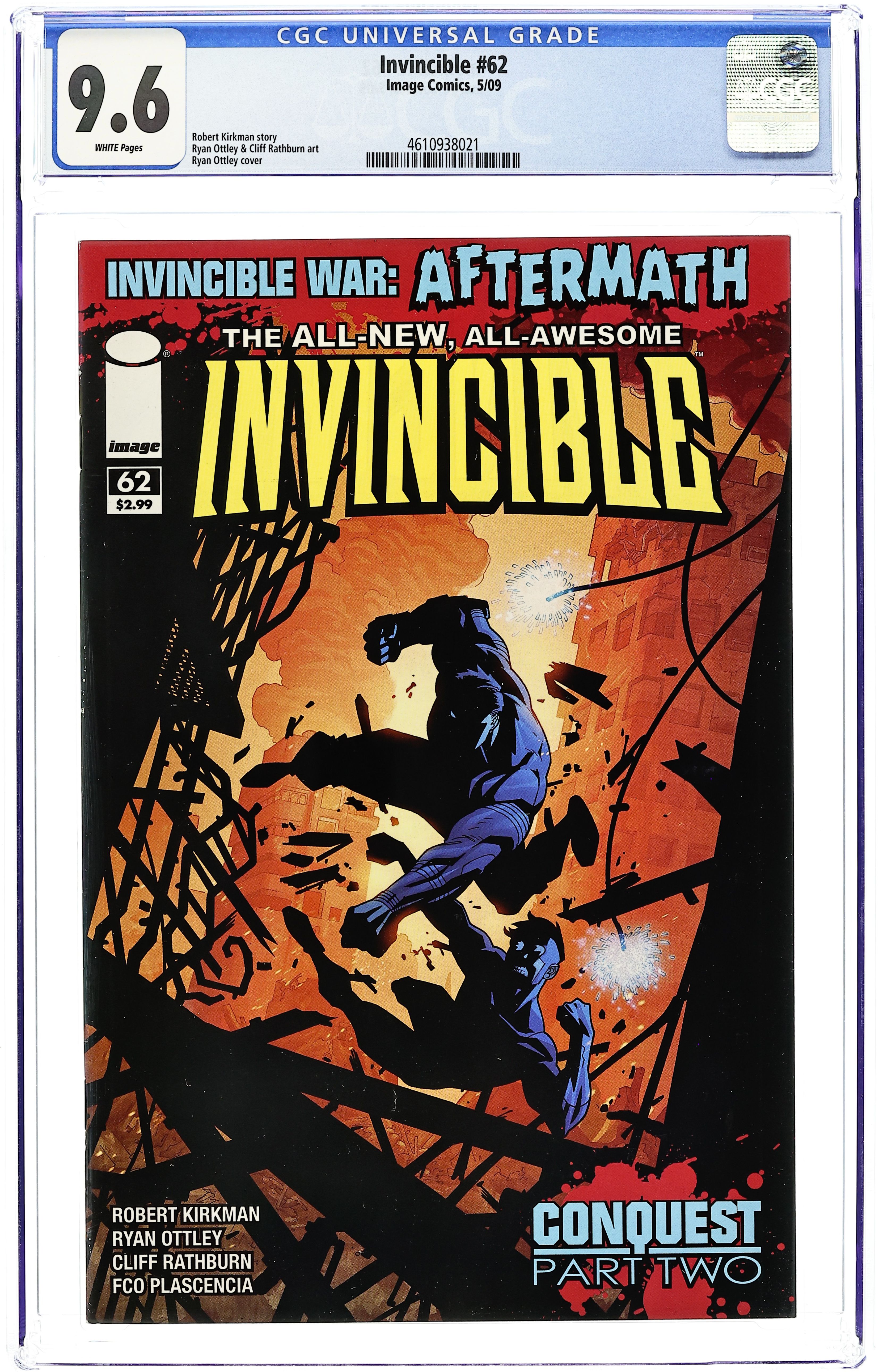 Invincible (2003 Image) 62 CGC 9.6