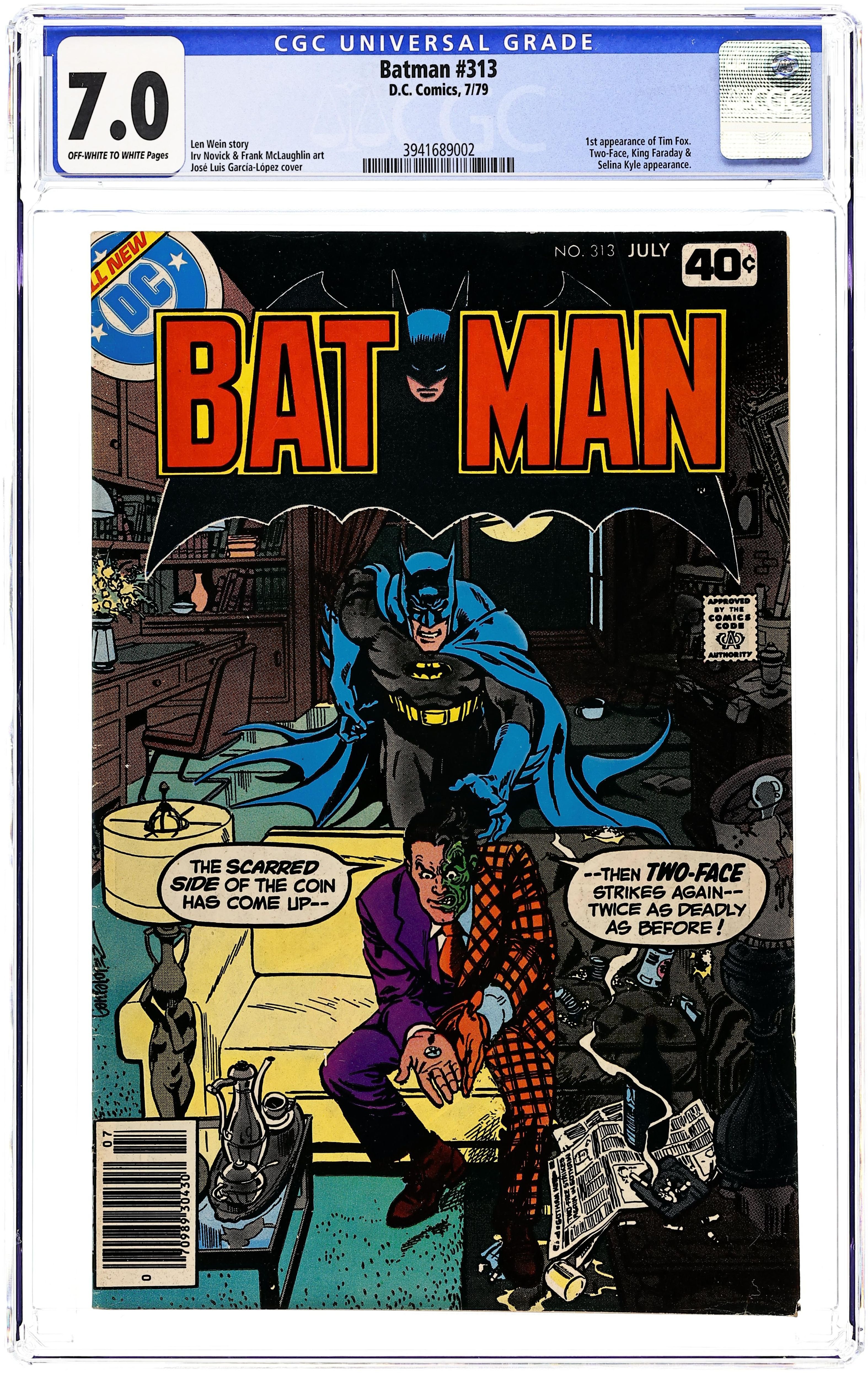 Batman (1940) 313 CGC 7.0