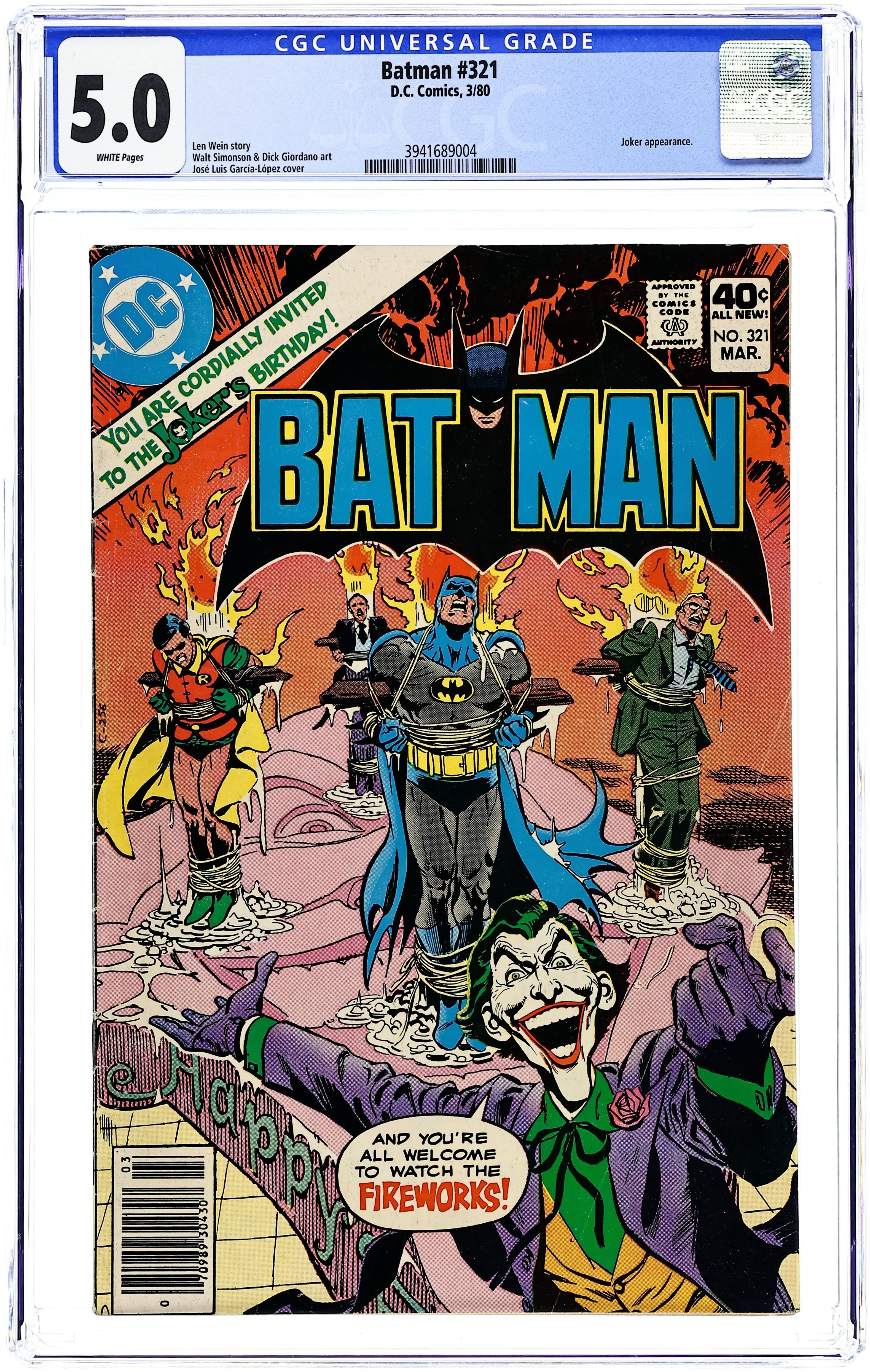 Batman (1940) 321 CGC 5.0