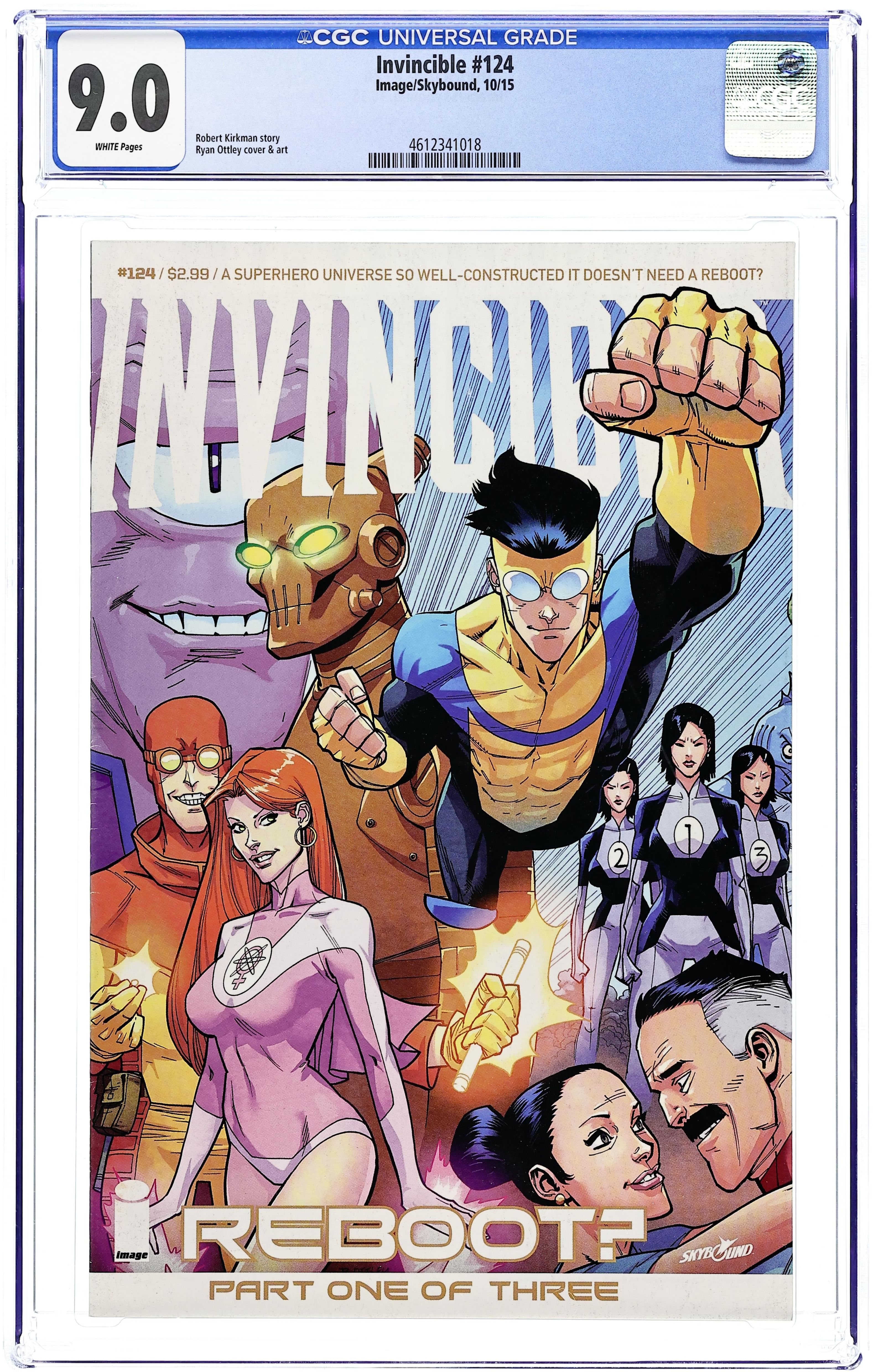 Invincible (2003 Image) 124 CGC 9.0