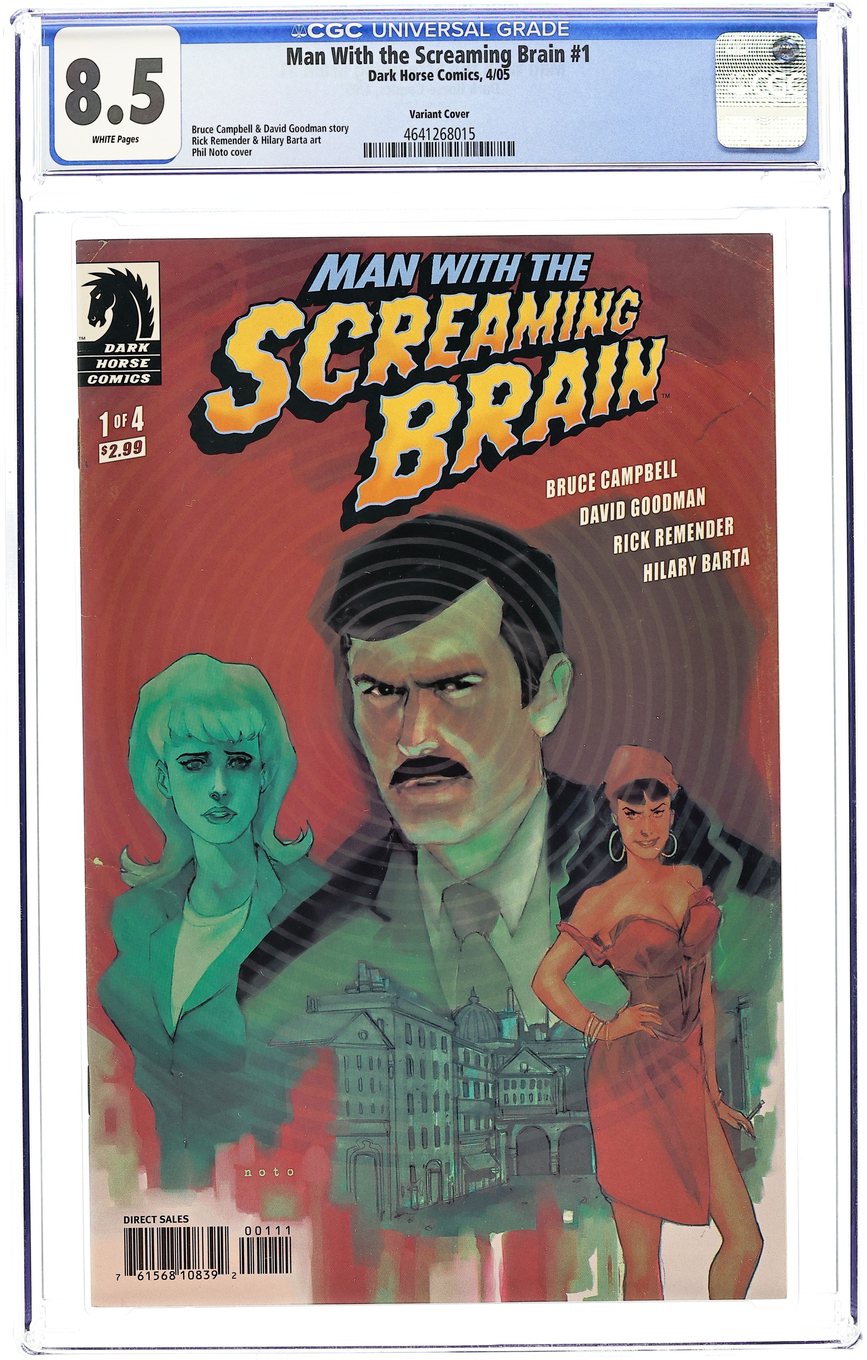 Man with the Screaming Brain (2005) 1B CGC 8.5