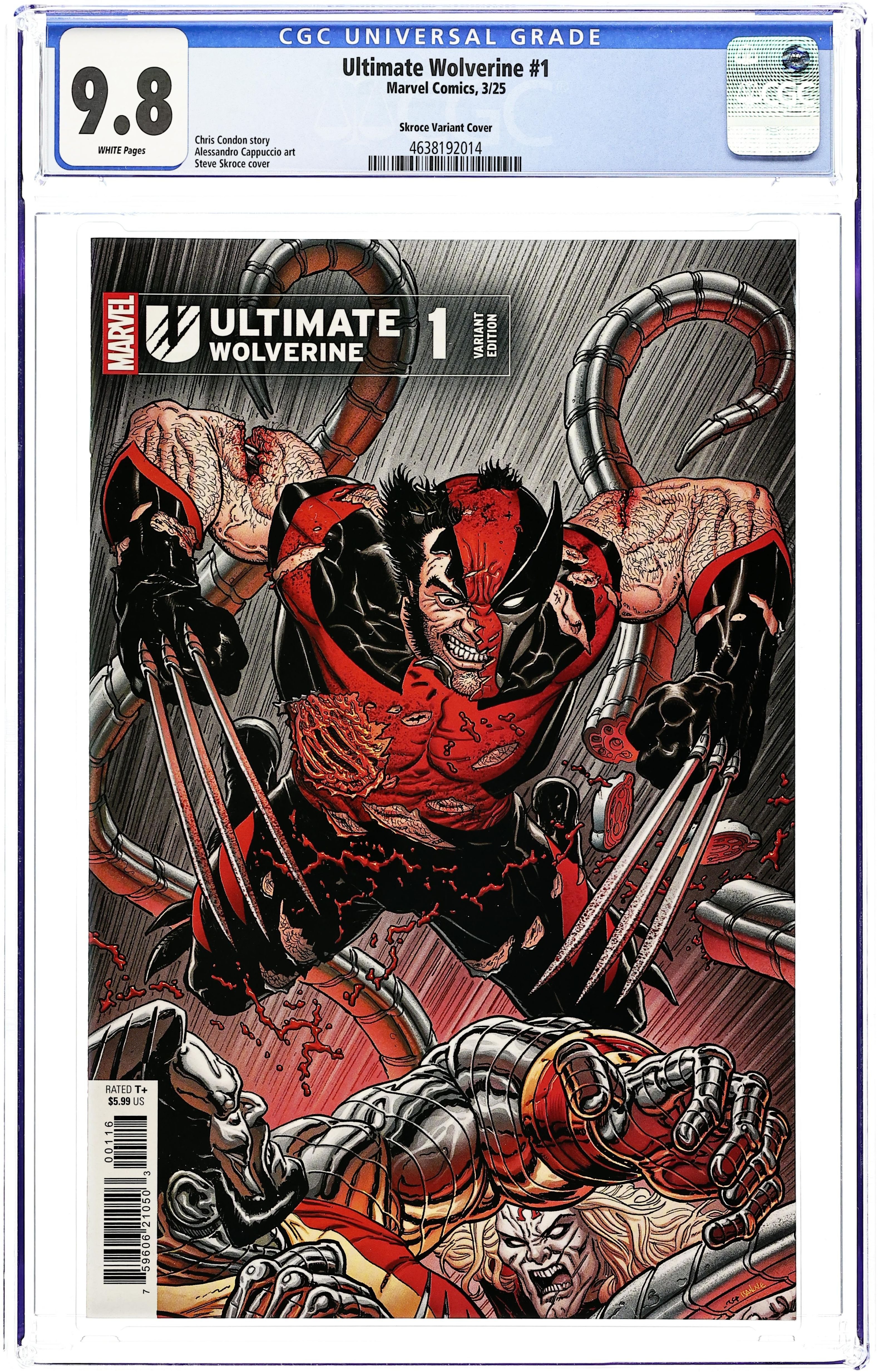 Ultimate Wolverine (2025 Marvel) 1F CGC 9.8