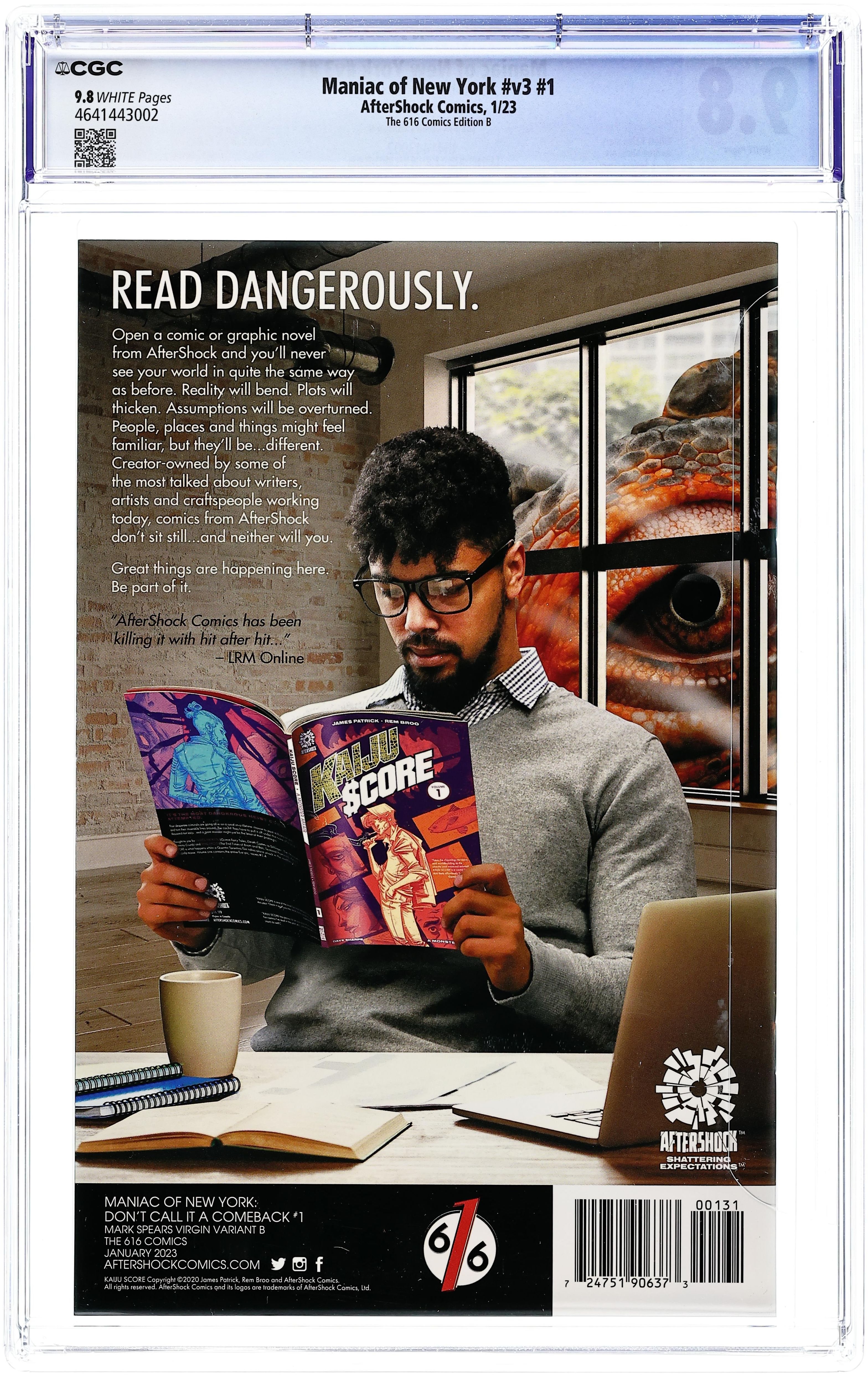 Maniac of New York Don't Call it a Comeback (2023 Aftershock) comic ...