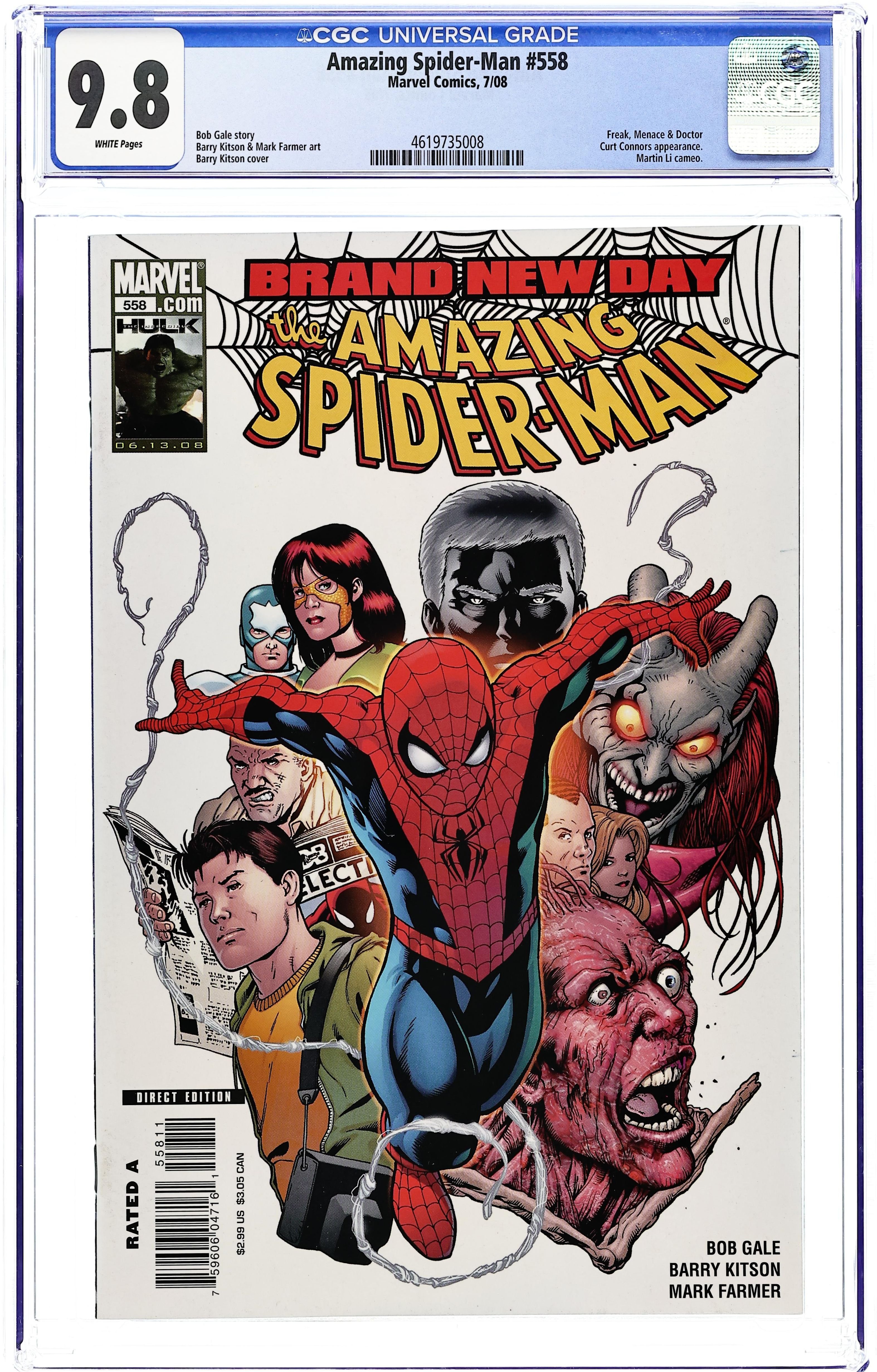 Amazing Spider-Man (1998 2nd Series) 558 CGC 9.8